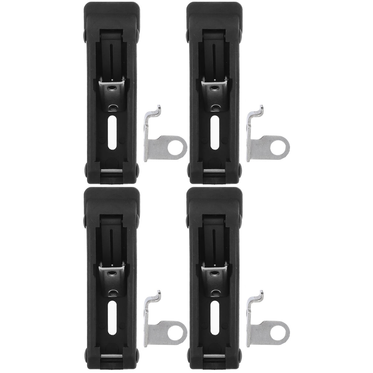 2 Pieces Box Lock Locking Heavy Duty Storage Bins - Walmart.com