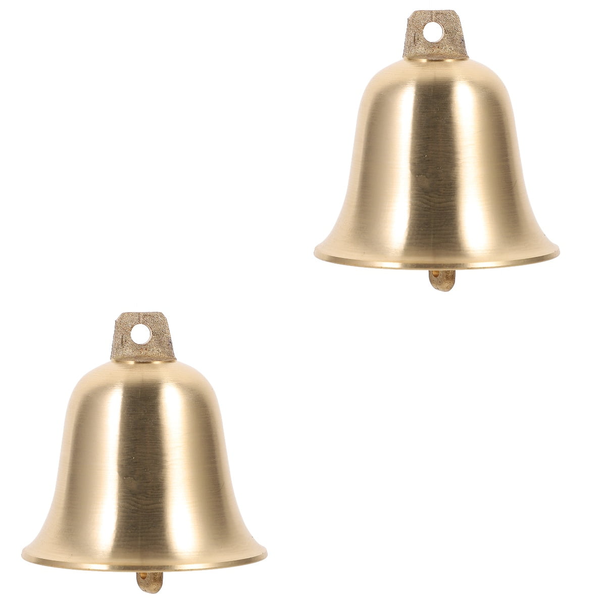 2 Pieces Brass Bell Wedding Decorations Festival Bell Decor Crafting ...