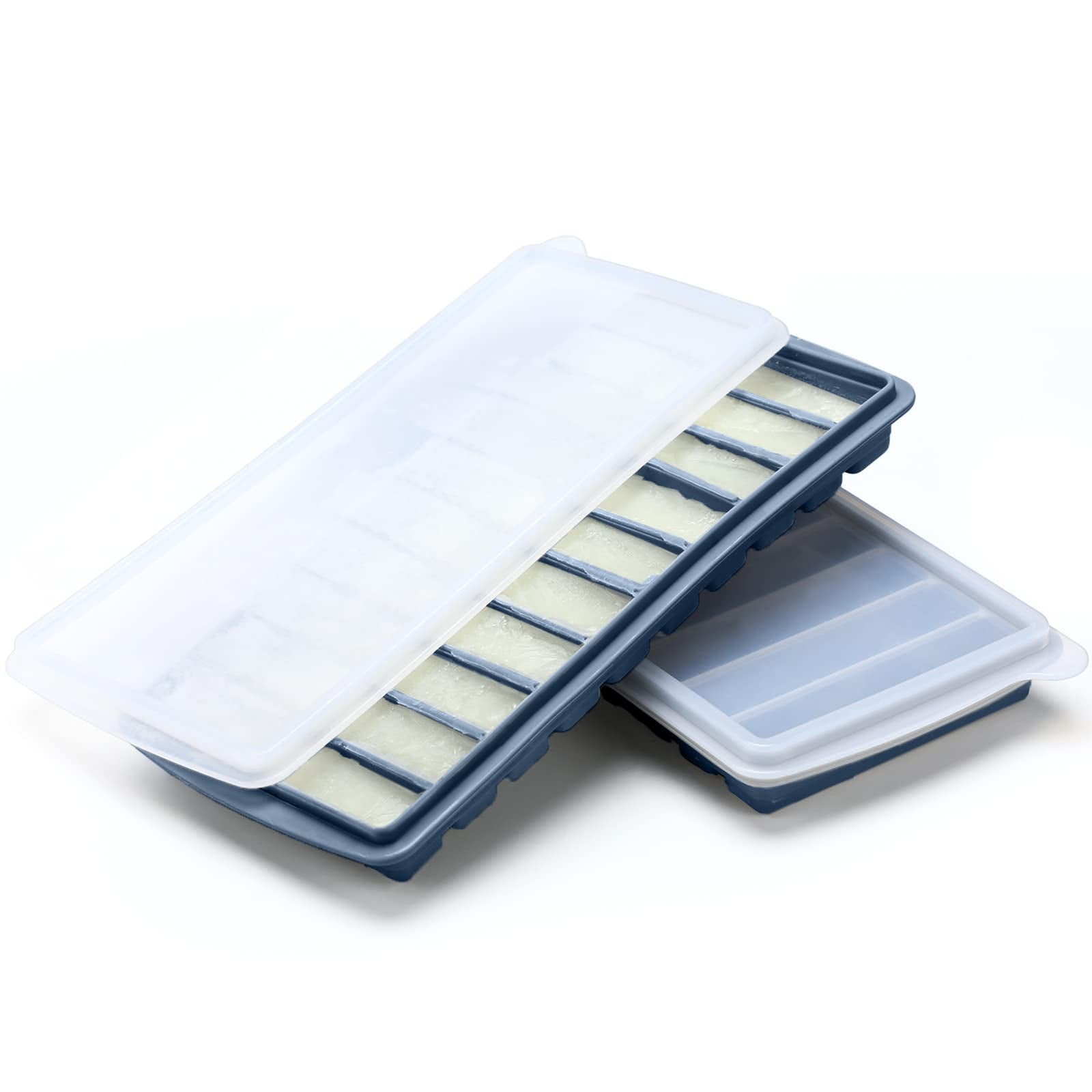 2 Pieces Breastmilk Storage Container Baby Food Milk Silicone Freezer ...