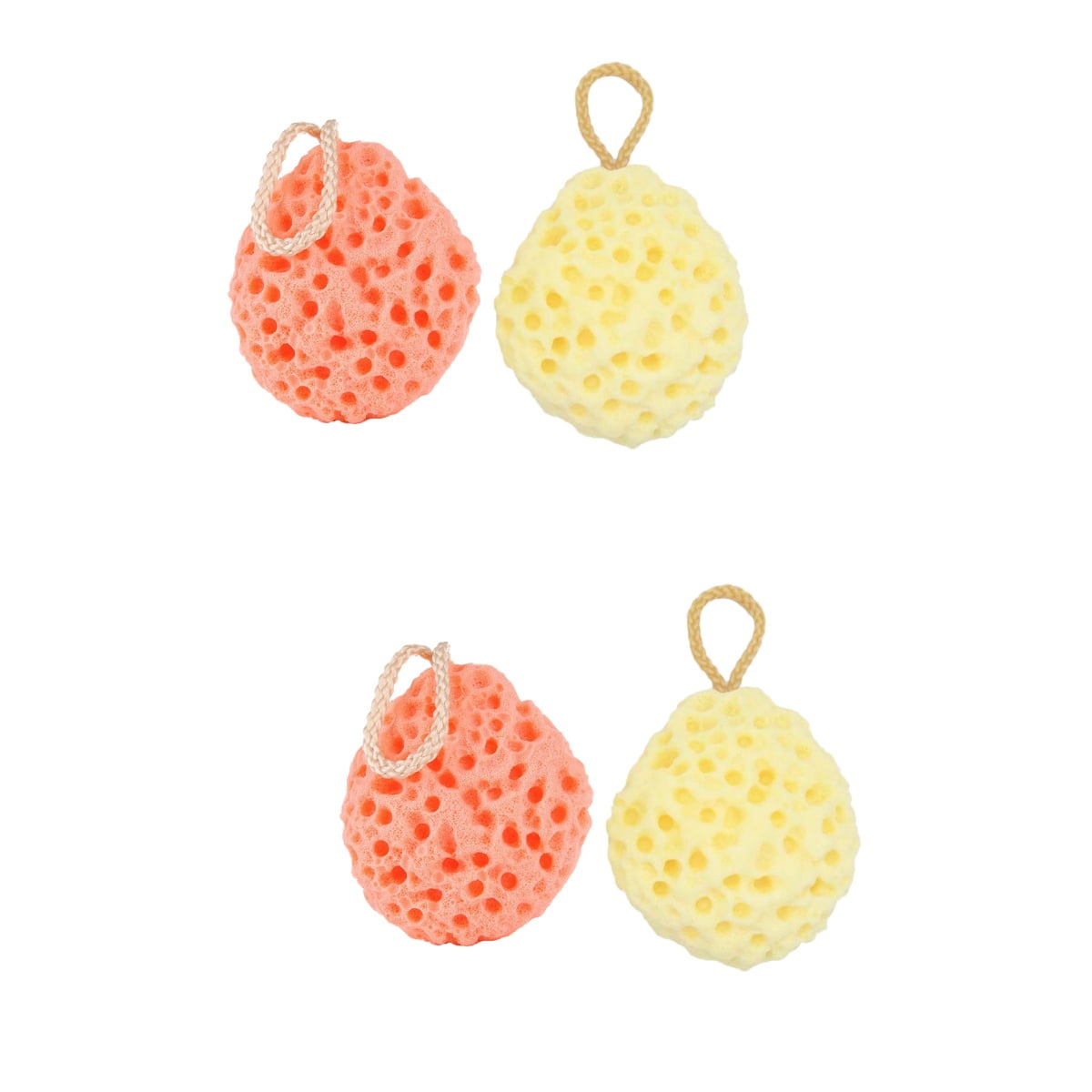2 Pieces Bubble Bathing Accessories Sponge Scrubber for Body Sponges ...