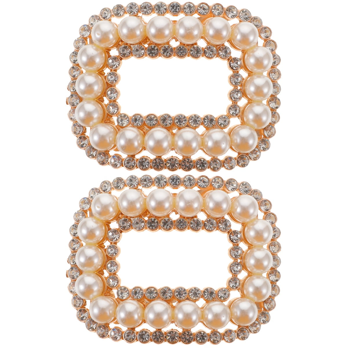 2 Pieces Buckles Ornament Footwear Charms for Shoes Bride - Walmart.com