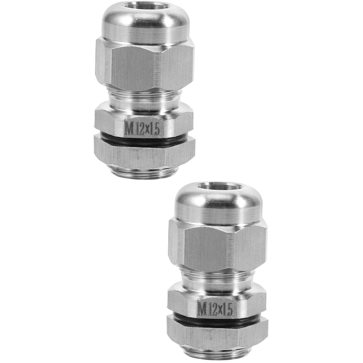 Set of 2 Cable Trunking Strain Relief Connectors for Secure Cord ...