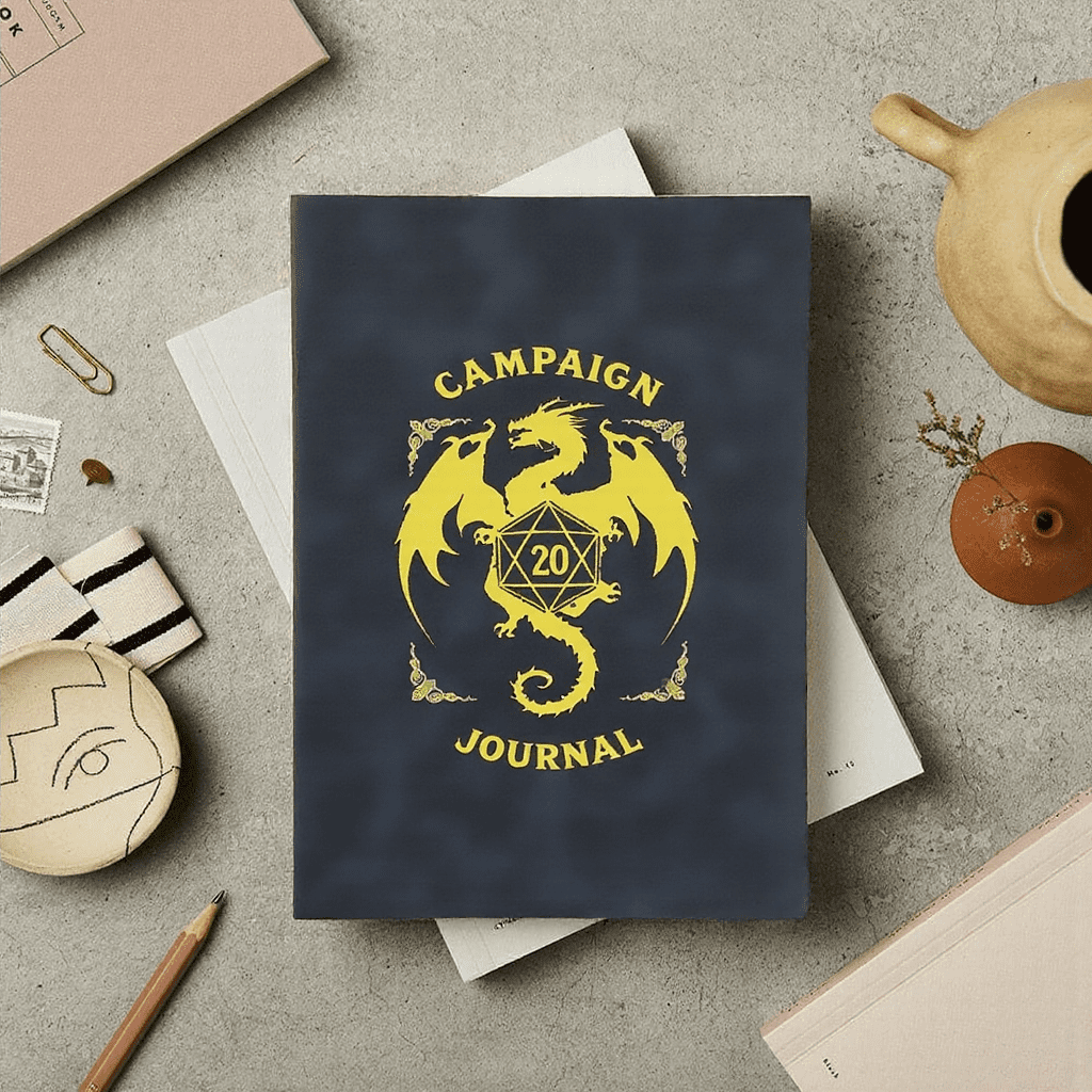 2 Pieces Campaign Journal: For DnD Notebook for Campaigns, NPSs, Maps ...