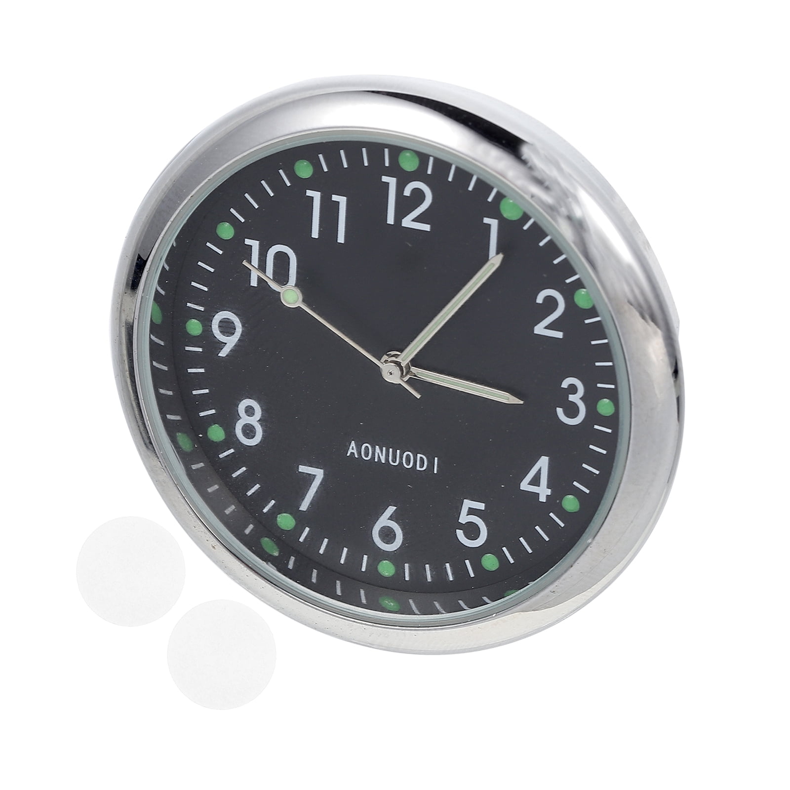 2 Pieces Car Digital Clock Easy to Paste Dashboard - Walmart.com