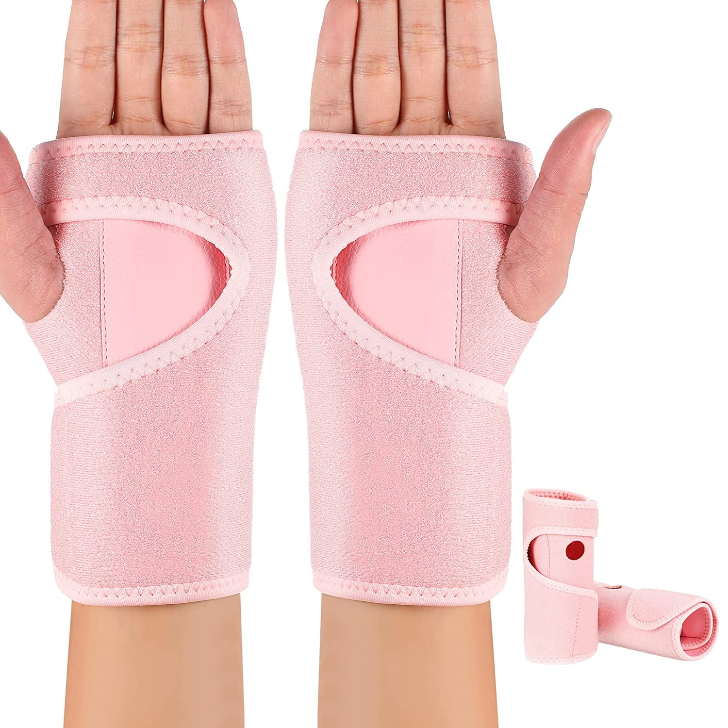 ZXM Carpal Tunnel Wrist Braces, Cushioned Nighttime Wrist Support ...