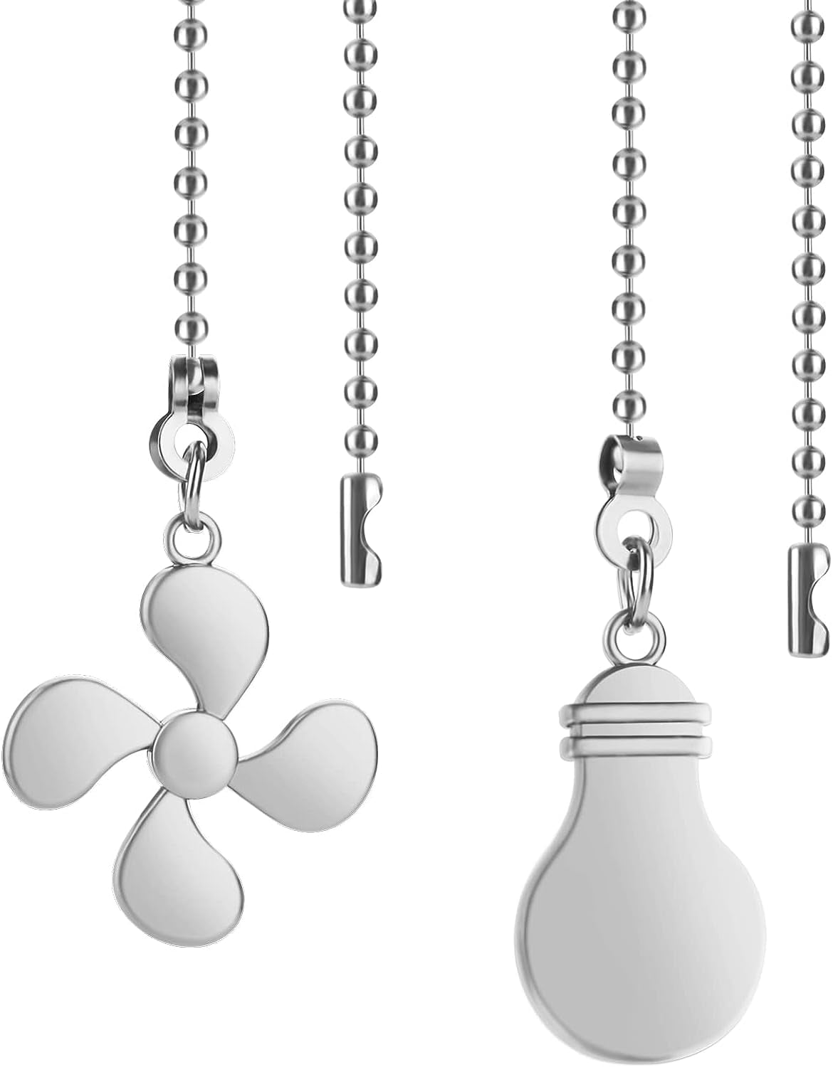 2 Pieces Ceiling Fan Pull Chain 13 Inch Ceiling Fan Pull Chain Light ...
