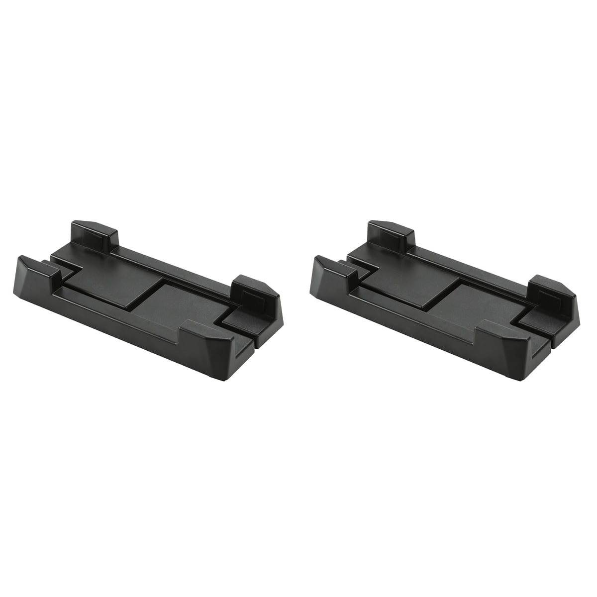 2 Pieces Chassis Unique Feet Computer Stand for Office - Walmart.com