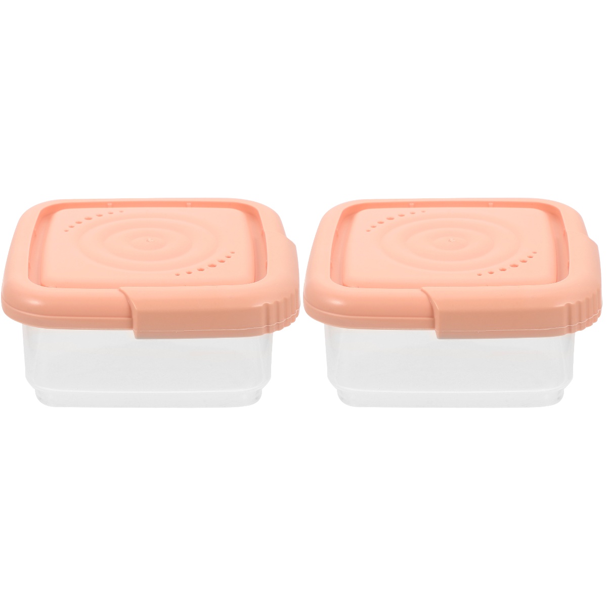 2 Pieces Cheese Slice Crisper Nut Butter Fresh Keeping Boxes Block ...