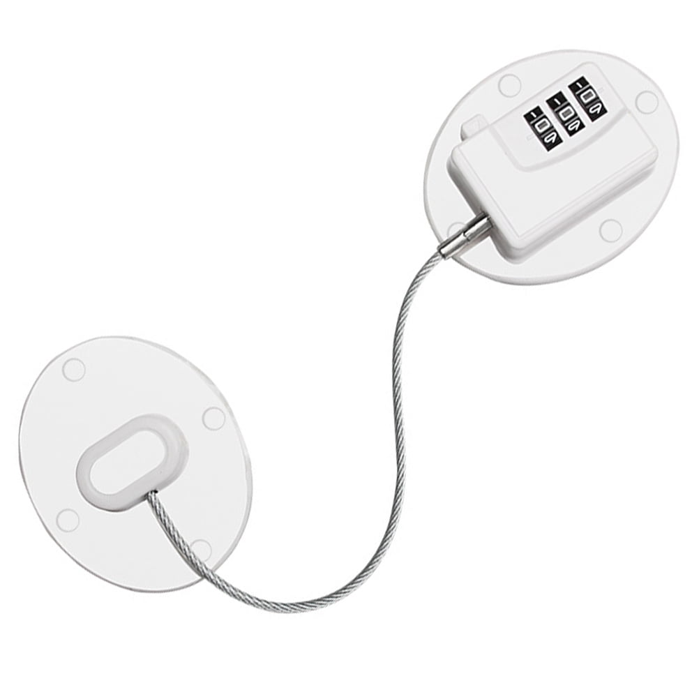 2 Pieces Child Safety Lock Fridge Door Lock Cabinet Locks for Babies ...