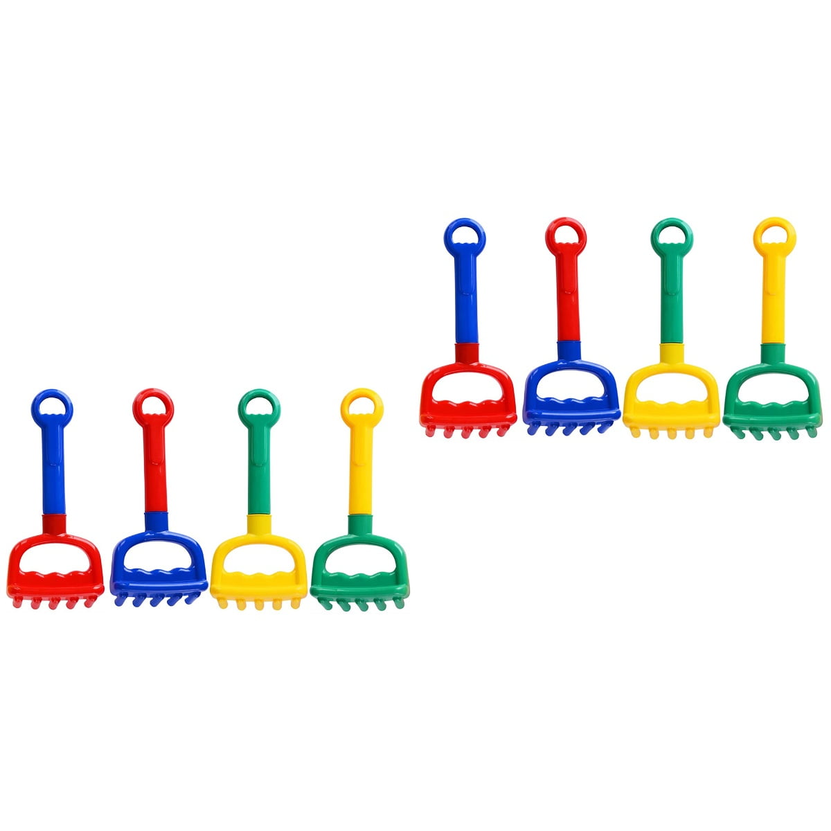 2 Pieces Children's Beach Rake Sand Toys for Kids Seaside - Walmart.com