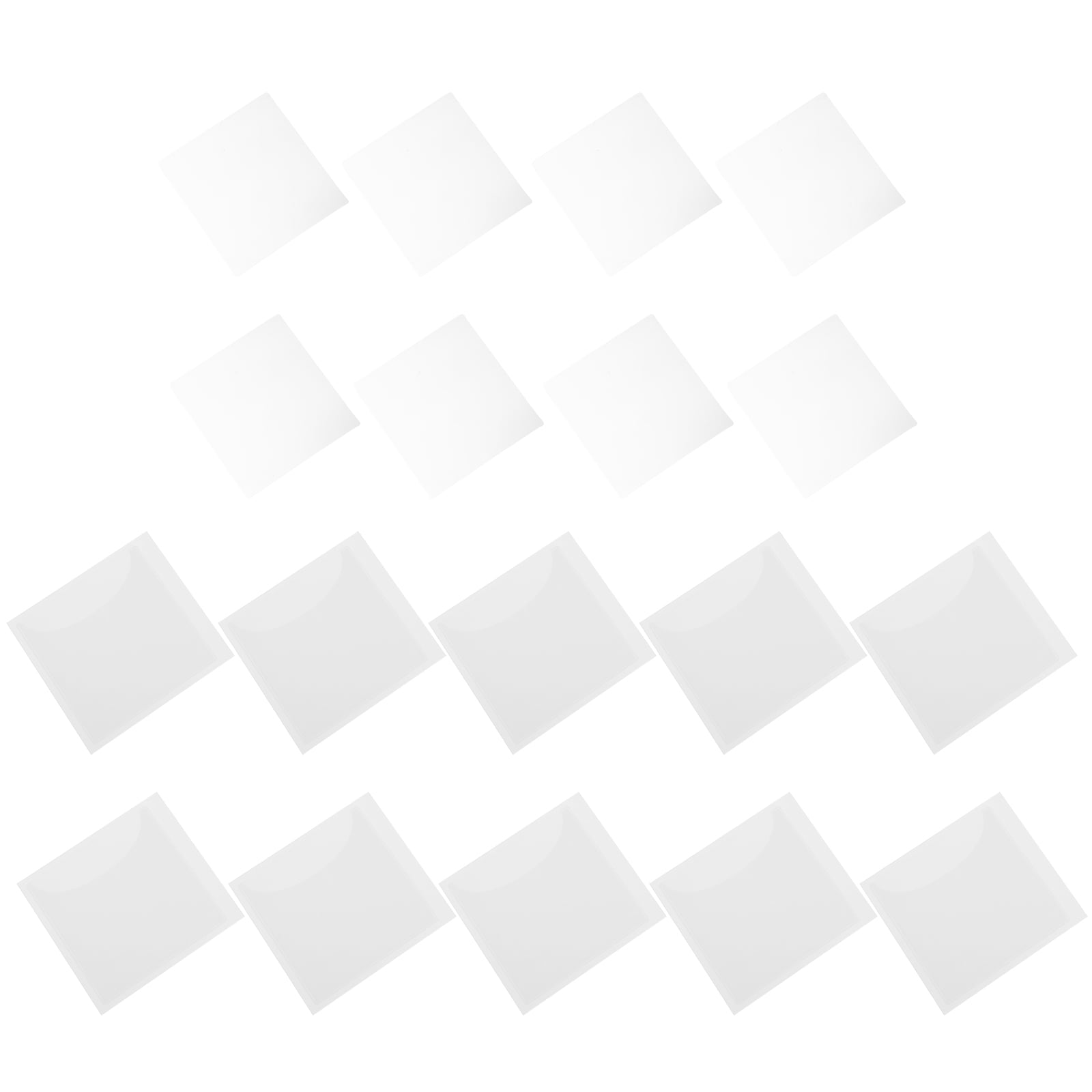 2 Pieces Clipper Round Mirror Wall Decor Logo Stickers Mild Texture Car ...