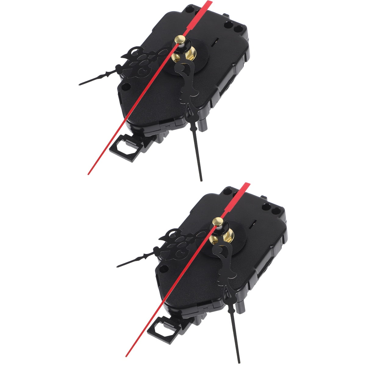 2 Pieces Clock Movement Large Digital Wall Countdown Battery Black ...