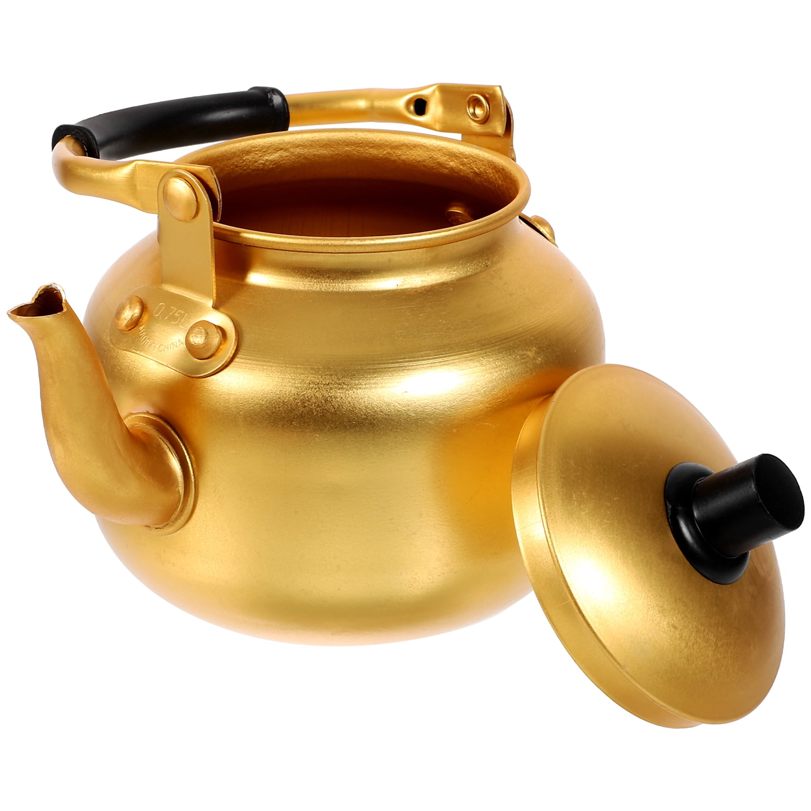 2 Pieces Coffee Pot Ramen Electric Teapot Metal Tea Kettle Rice Wine ...