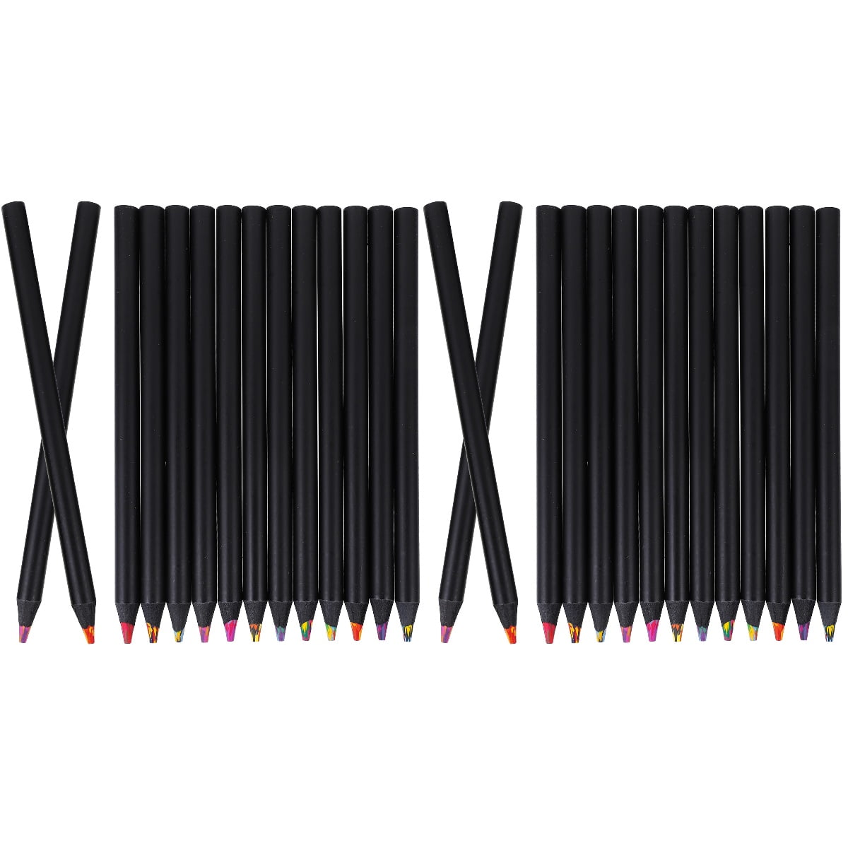 2 Pieces Colored Pens Small and Delicate Pencils Birthday Gift ...