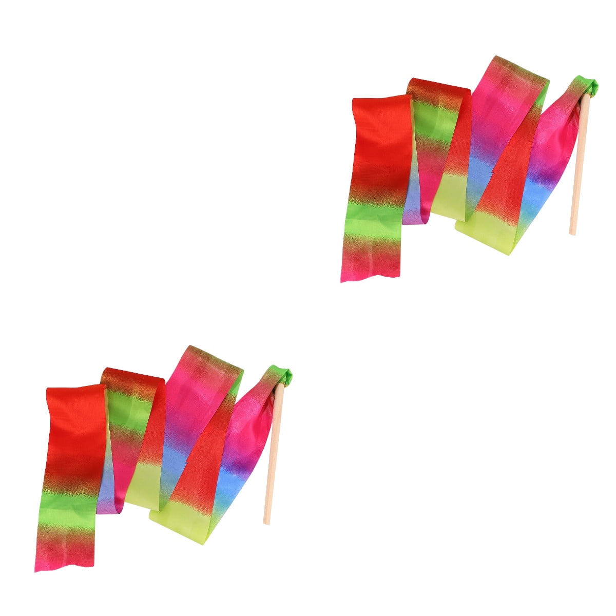 2 Pieces Colorful Ribbon for Kids Easy to Learn Dance Child - Walmart.com