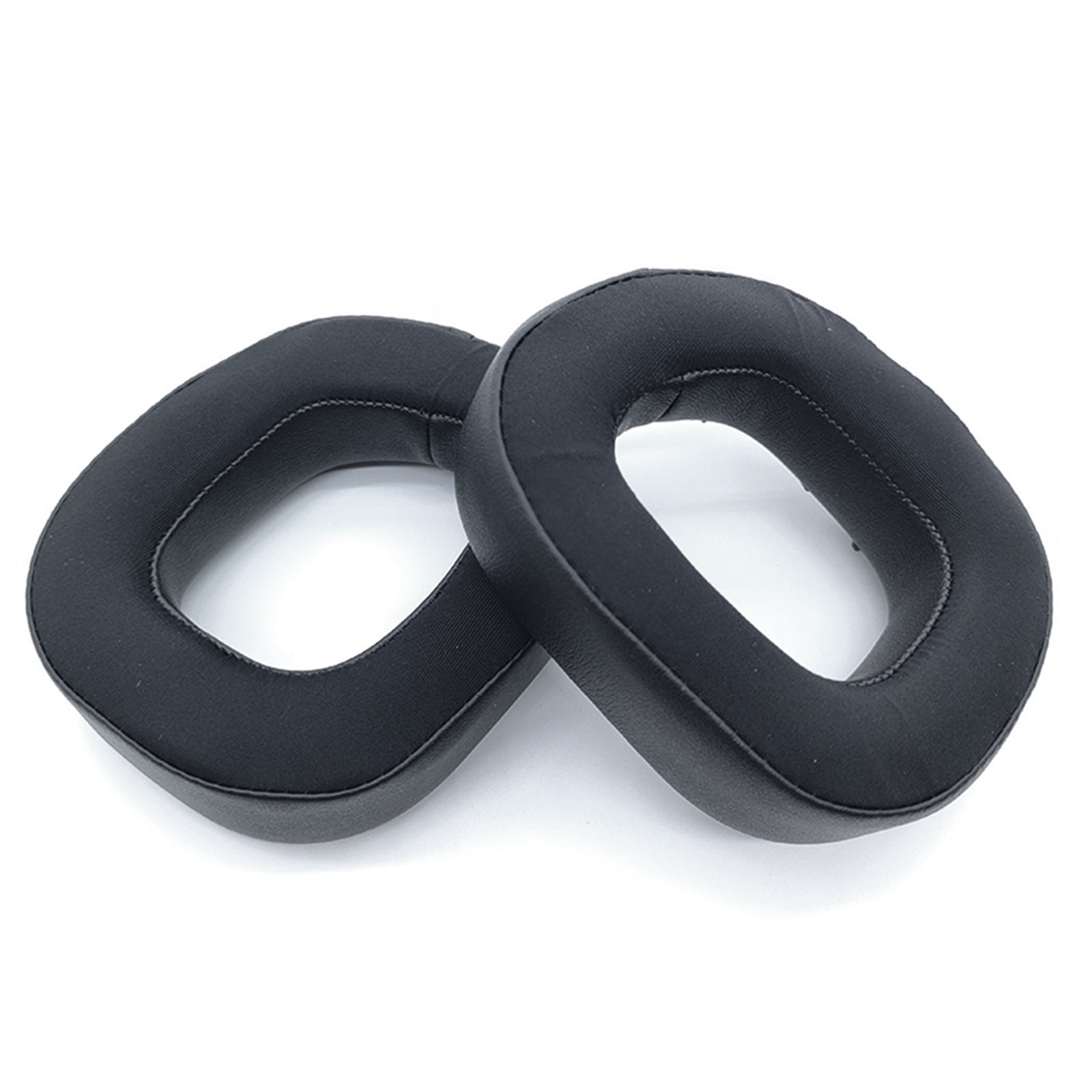2-Pieces Cooling Gel Earpads Protein Skin/PU Velvets/Soccer Mesh Cloth ...