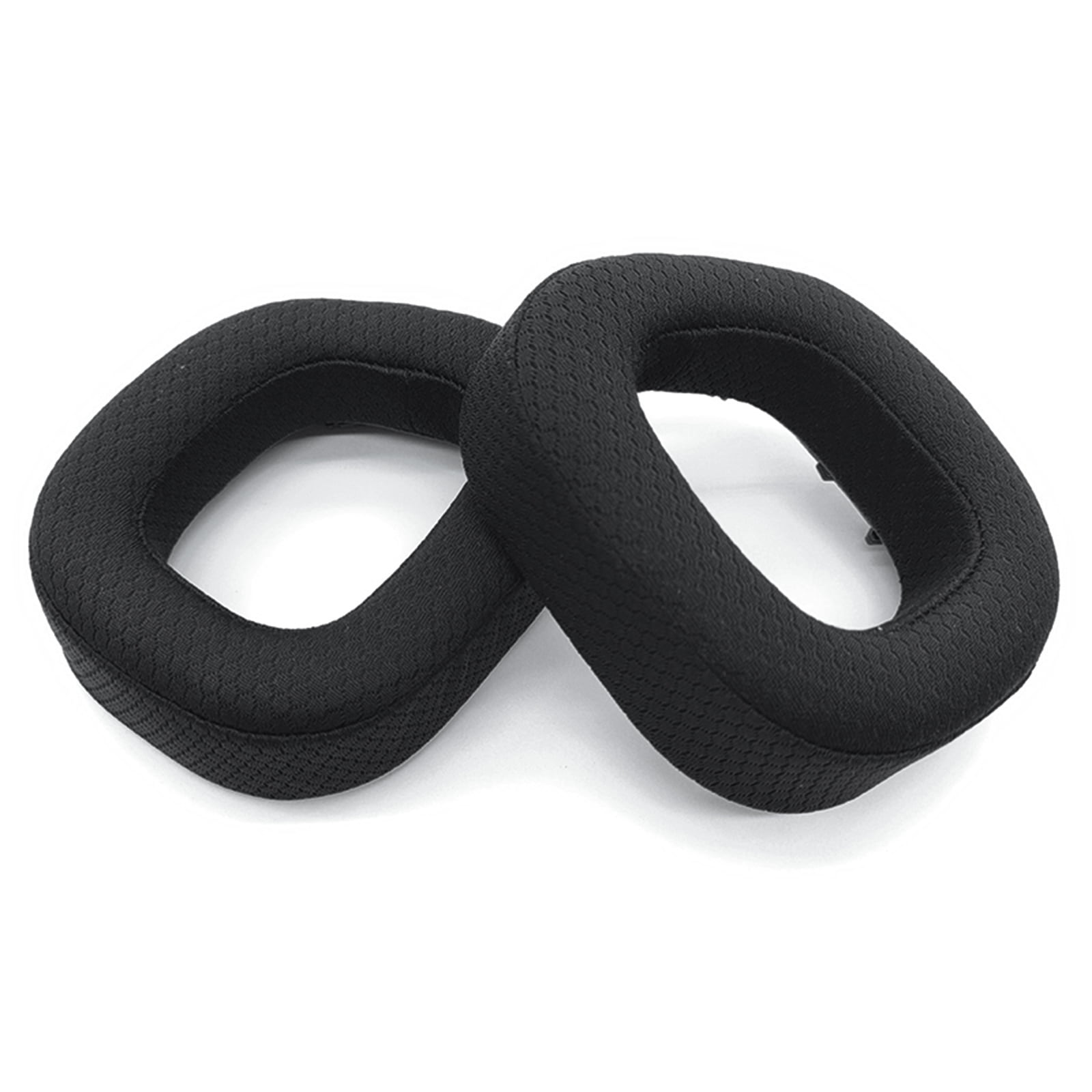 2-Pieces Cooling Gel Earpads Protein Skin/PU Velvets/Soccer Mesh Cloth ...