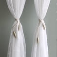 2 Pieces Curtain Tiebacks Clips Creative Window Drape Twist Tie Backs ...