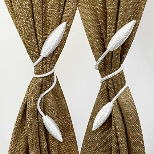 2 Pieces Curtain Tiebacks Clips Creative Window Drape Twist Tie Backs ...