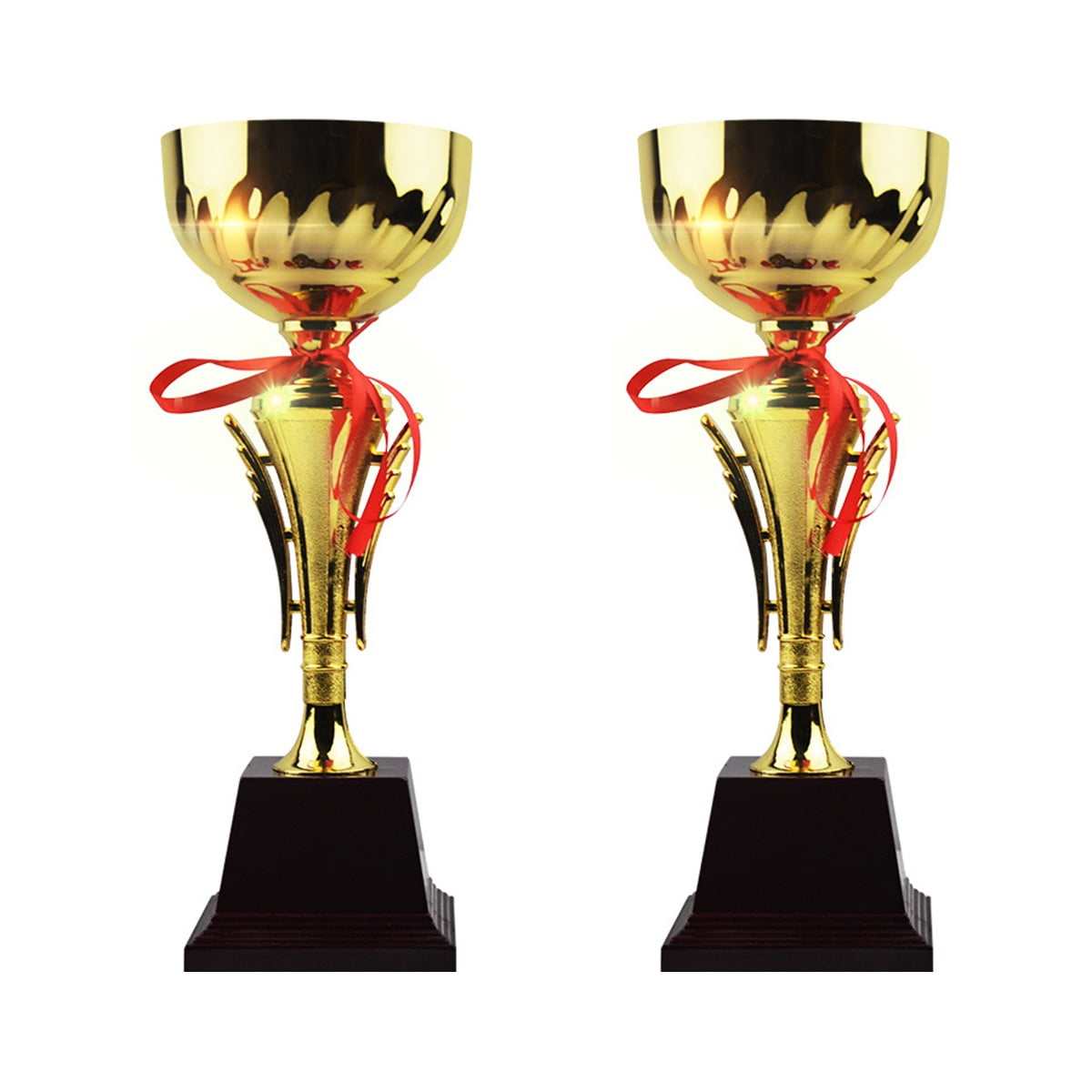2 Pieces Custom Trophy Soccer Trophies Competition Child - Walmart.com