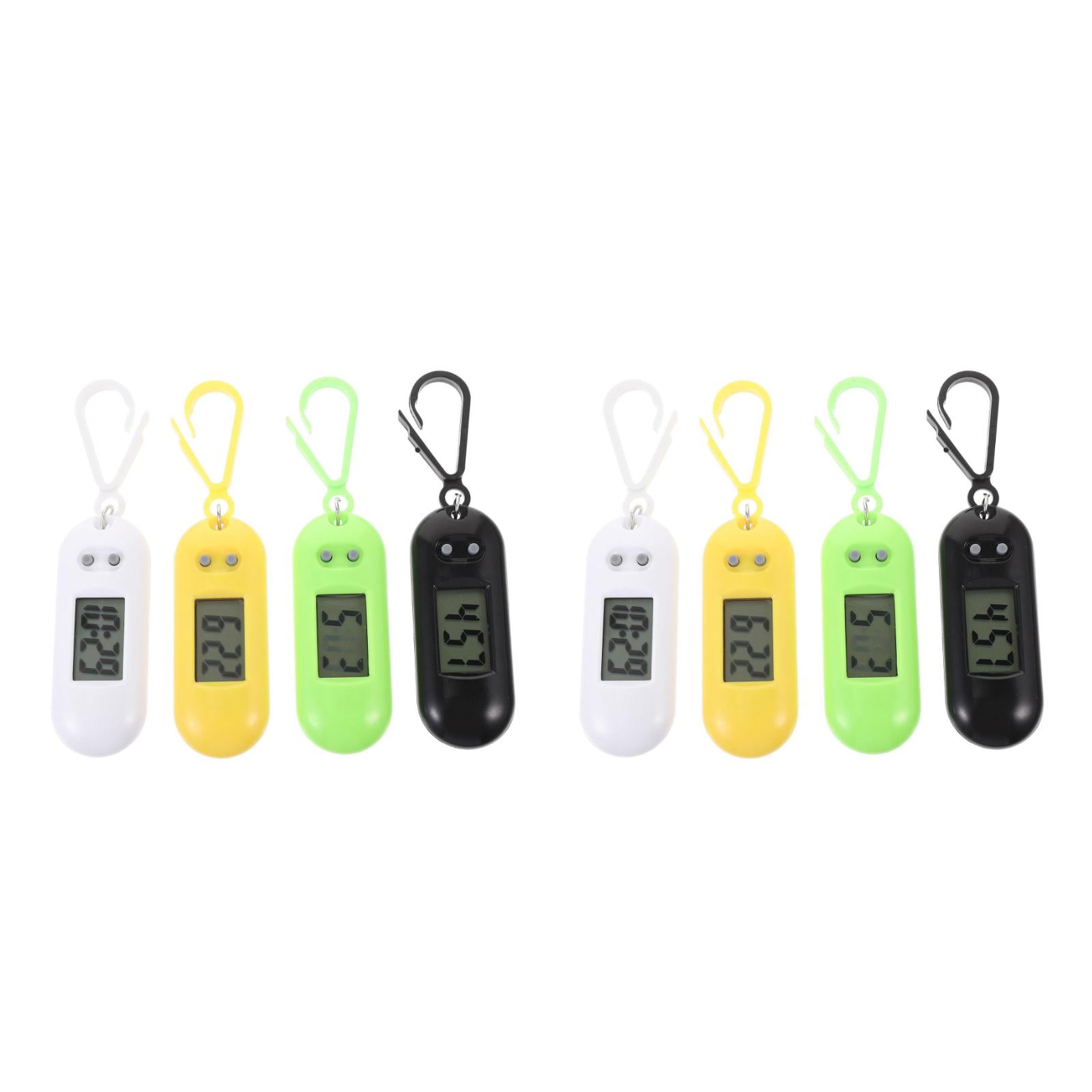 2 Pieces Digital Pocket Watch LED Electronic Keychain Design Nurse ...