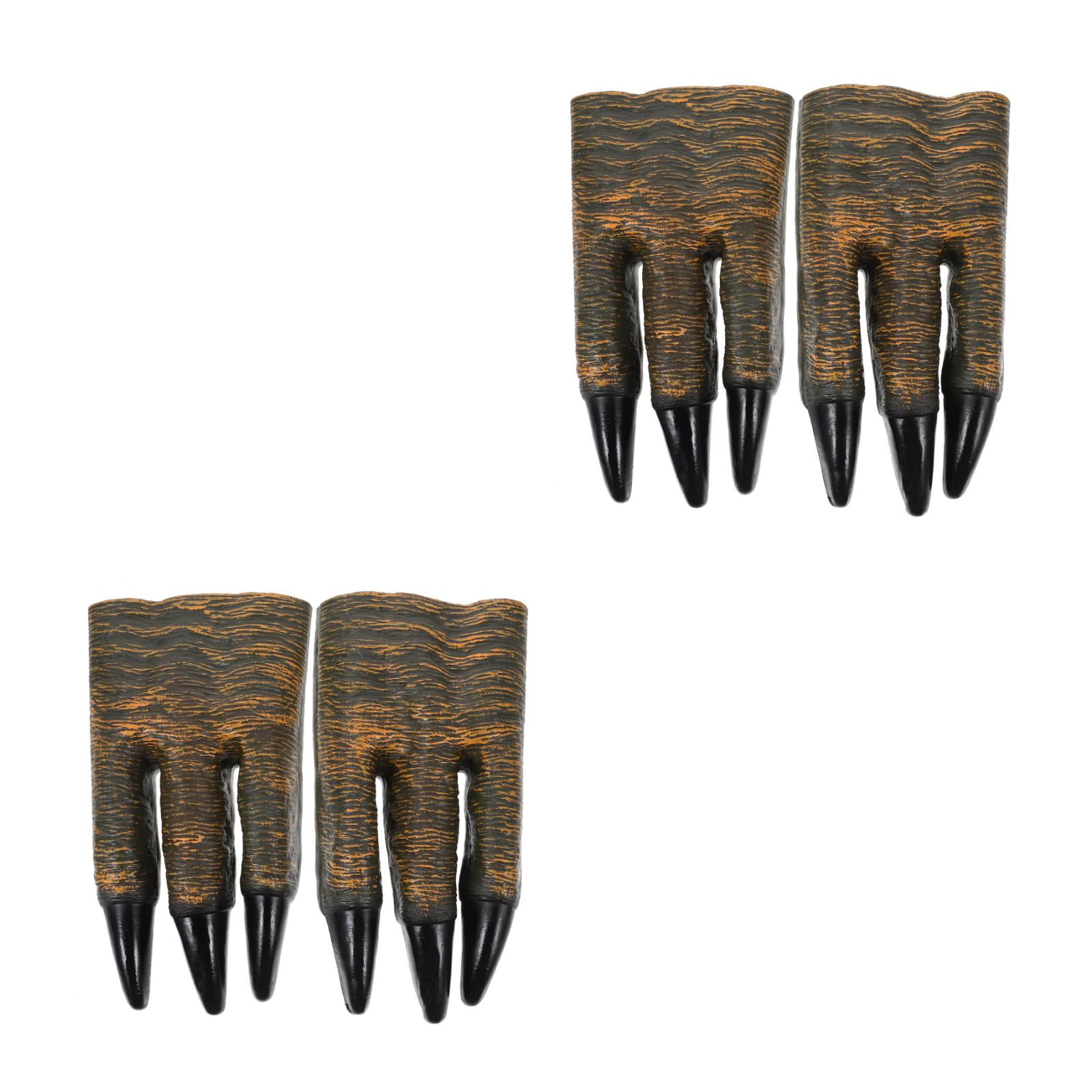 2 Pieces Dinosaur Claws Toys Monster Puppet Animal Shape Cartoon Child ...