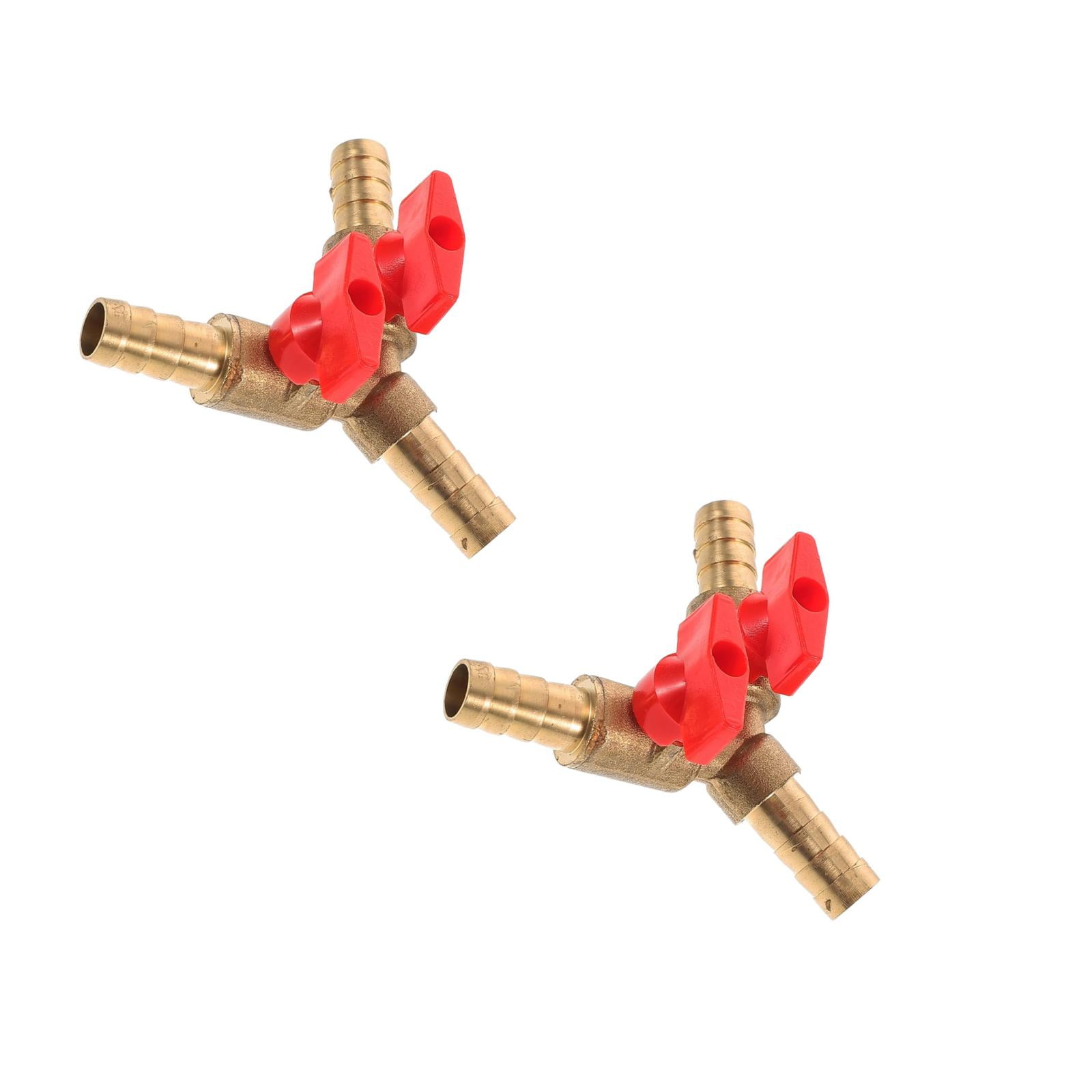 2 Pieces Disconnect Valve Fittings Shut off 6.7X6.2CM - Walmart.com