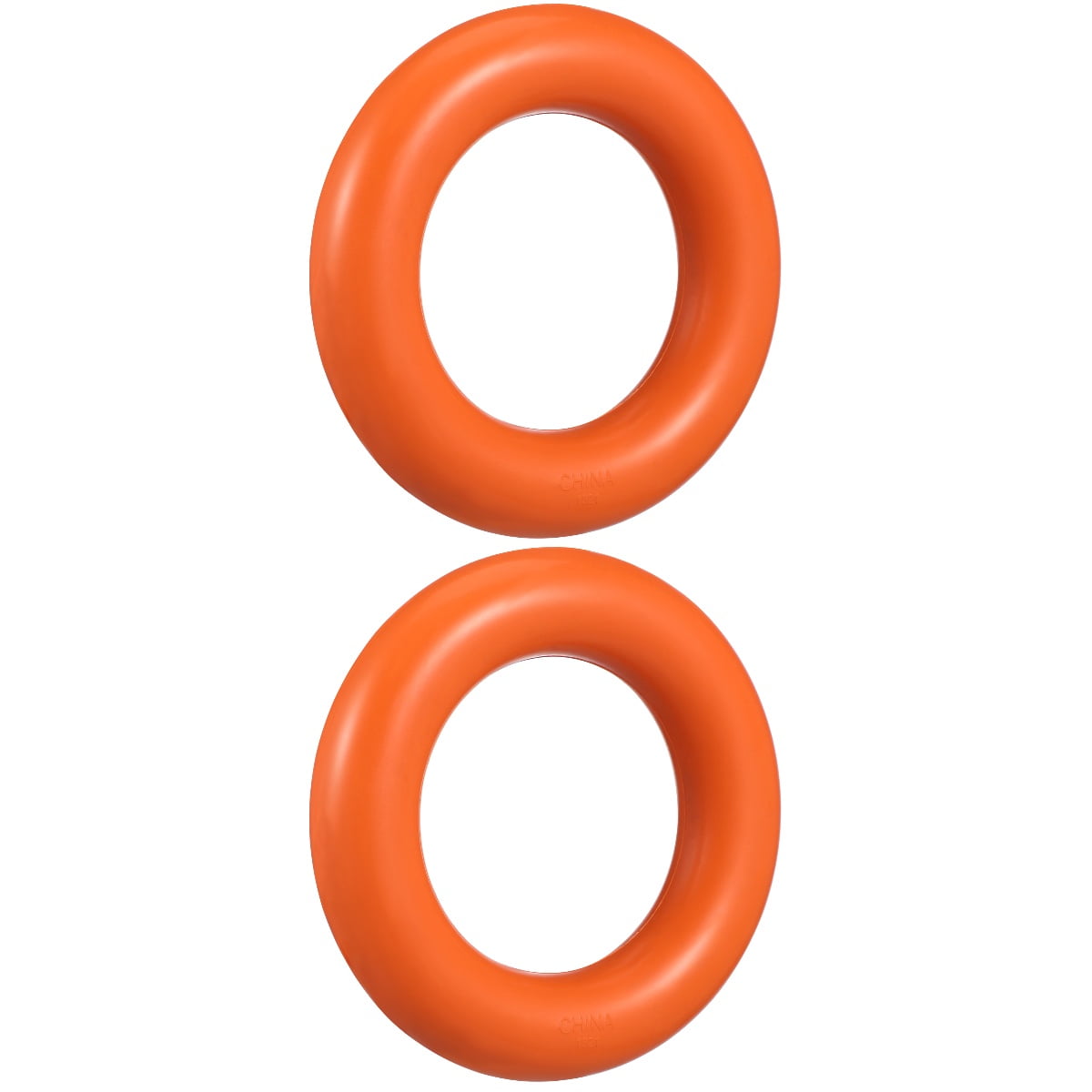 2 Pieces Dog Toy Ring Rubber Pet Clean Teeth Chew Toys Bite Large Heavy ...