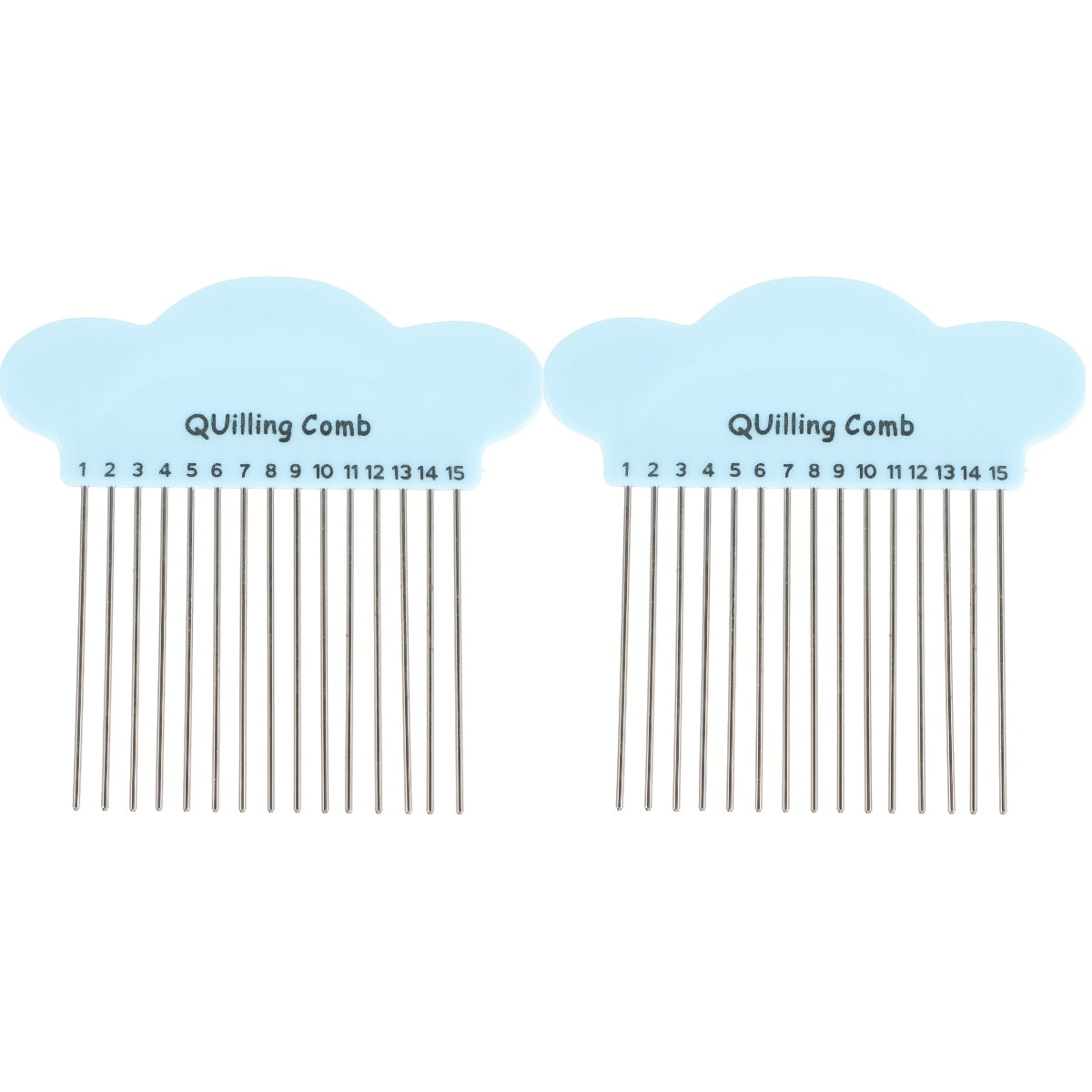 2 Pieces Electric Nit Comb Paper Braiding Quilling Board Tool Kit ...