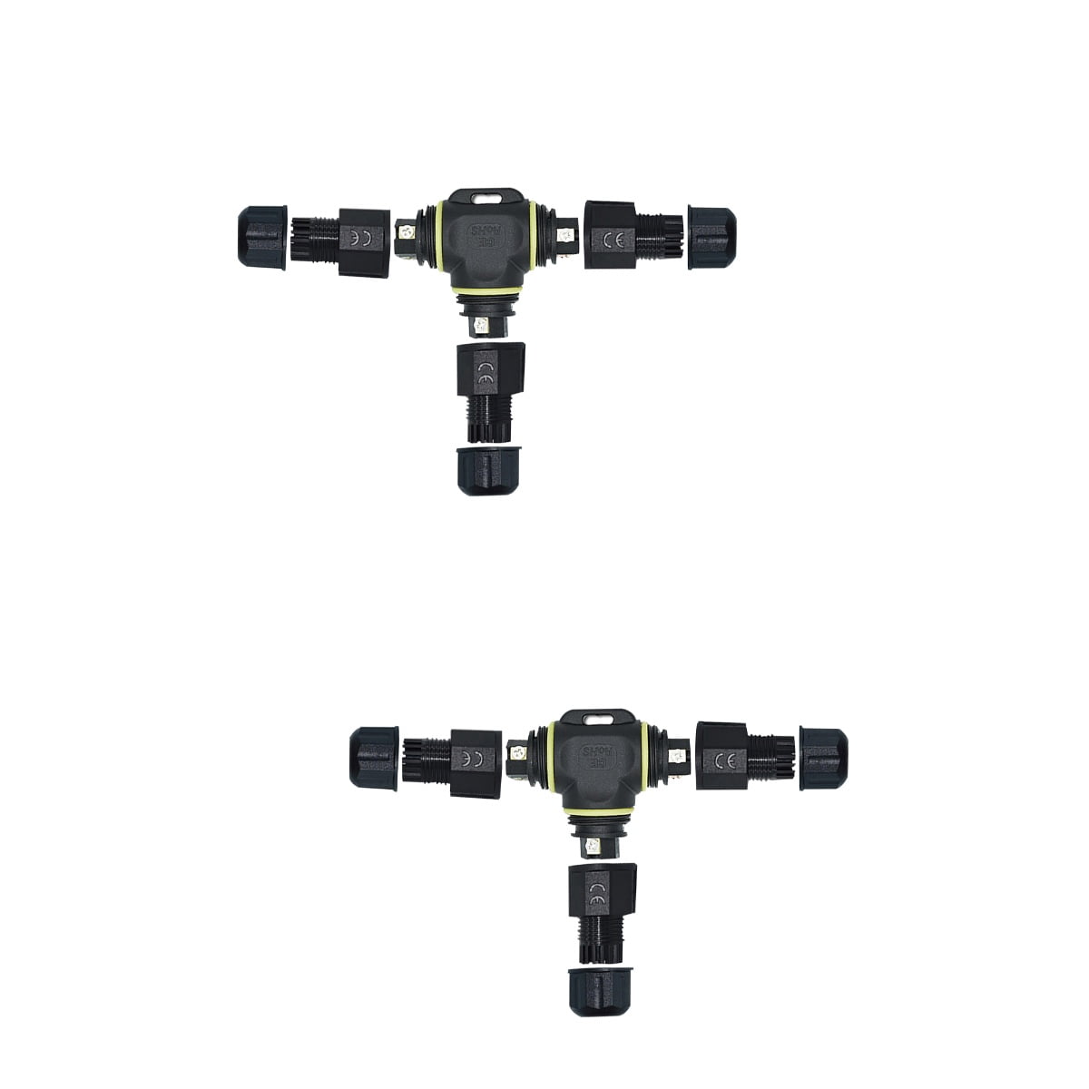 2 Pieces Electrical Adapter Terminal Flame Retardant Connector ...
