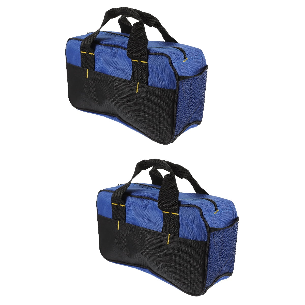 2 Pieces Electrical Hardware Bag Heavy Duty Tool Handbag Wide Open ...