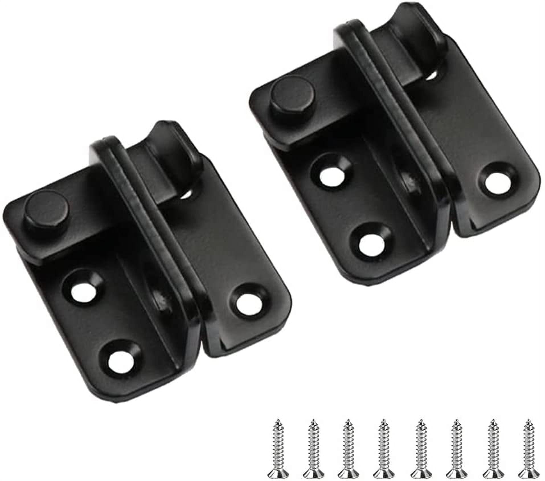 2 Pieces Exterior Door Latch Door Latch Sliding Door Lock Stainless ...
