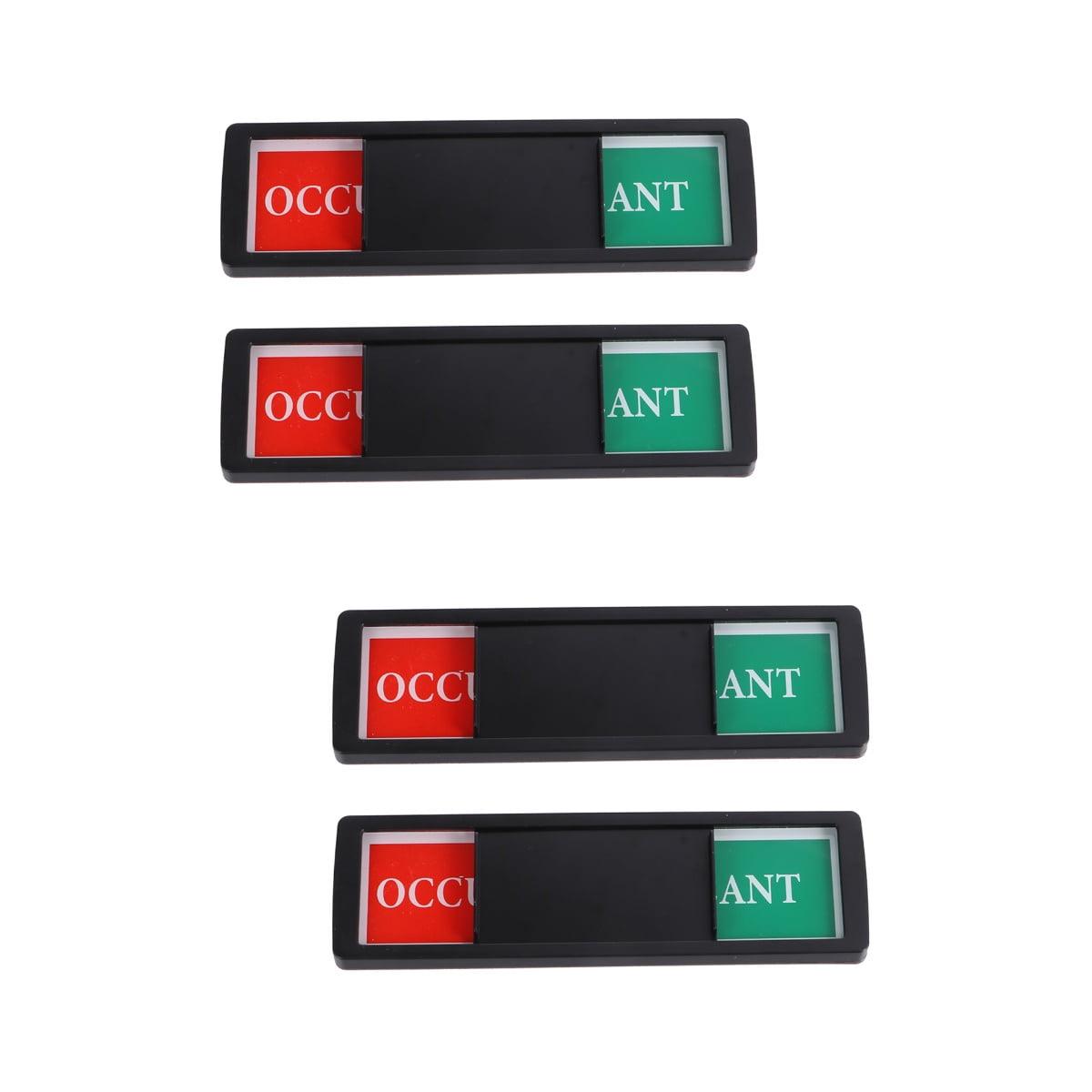 2 Pieces Felt Sliding Sign Door Signs Office 17.8X5.2X0.7cm - Walmart.com
