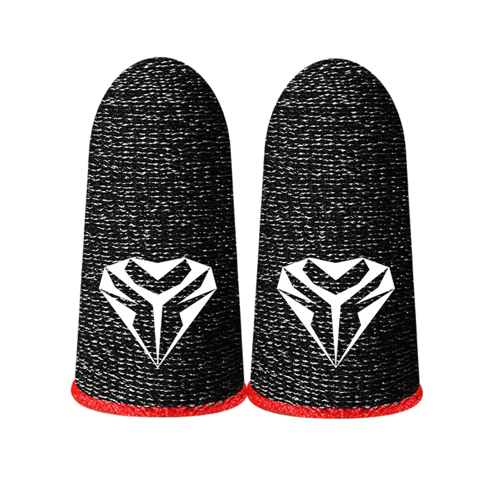 2 Pieces Finger Sleeves Gaming Mobile Game Controllers Finger Thumb ...