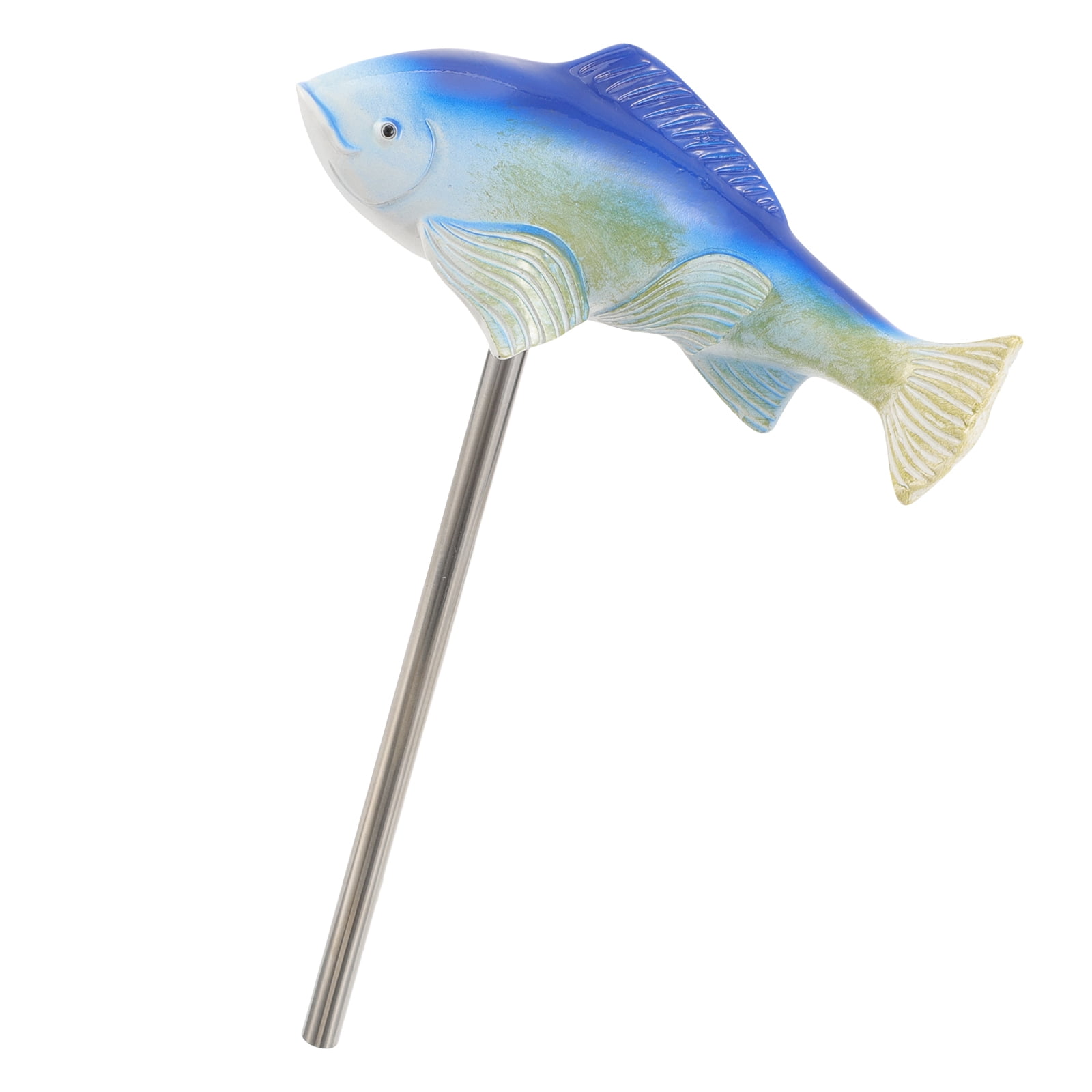 2 Pieces Fish Stake Aquarium Animal Sculpture Fish Sculpture 16x7.5cm ...