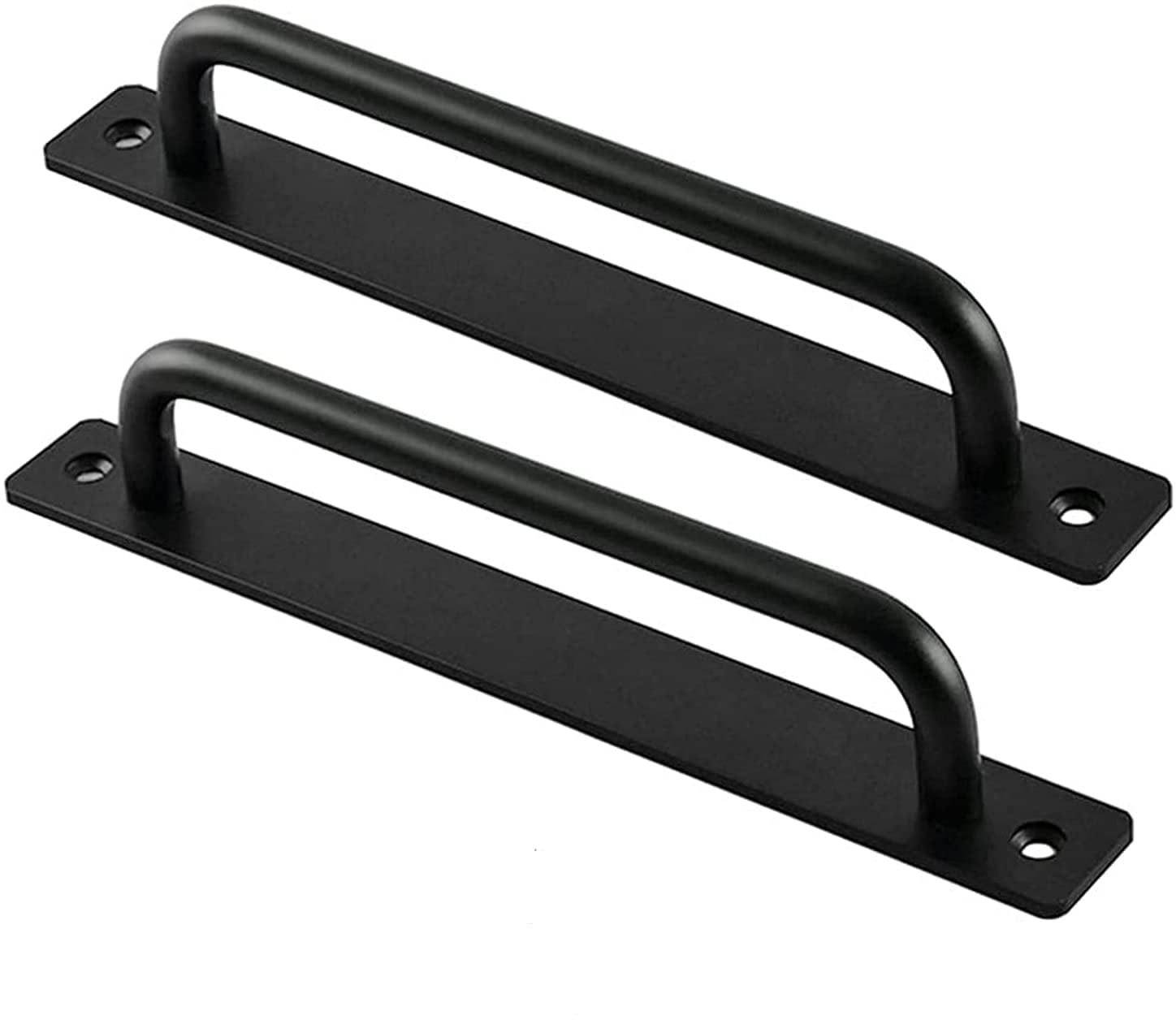 Walmart 2 Pieces Heavy Duty Door Handle, Black, Pull Closet Hardware ...