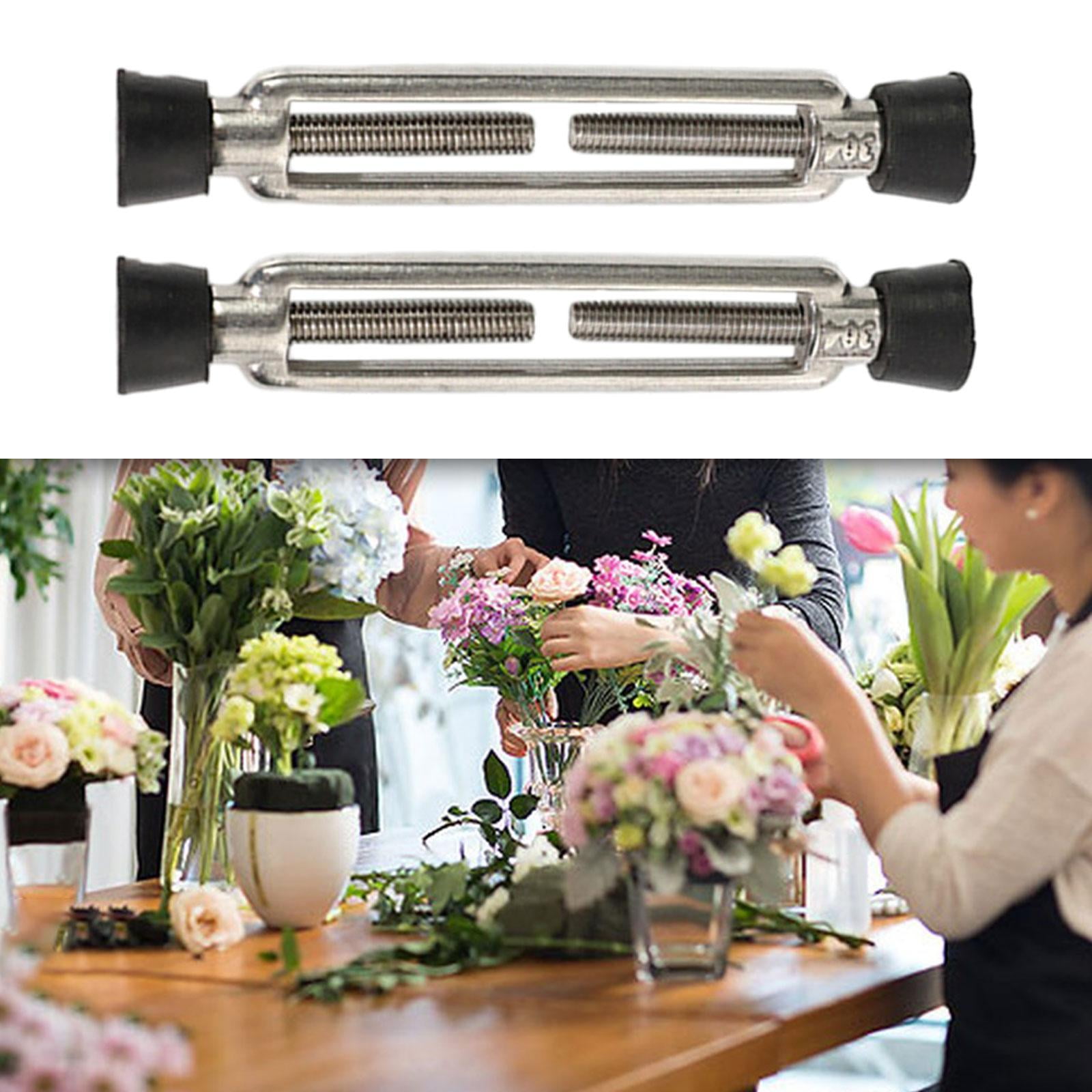 2 Pieces Flower Arranger Floral Arrangement Floral Cage Tabletop Holder ...