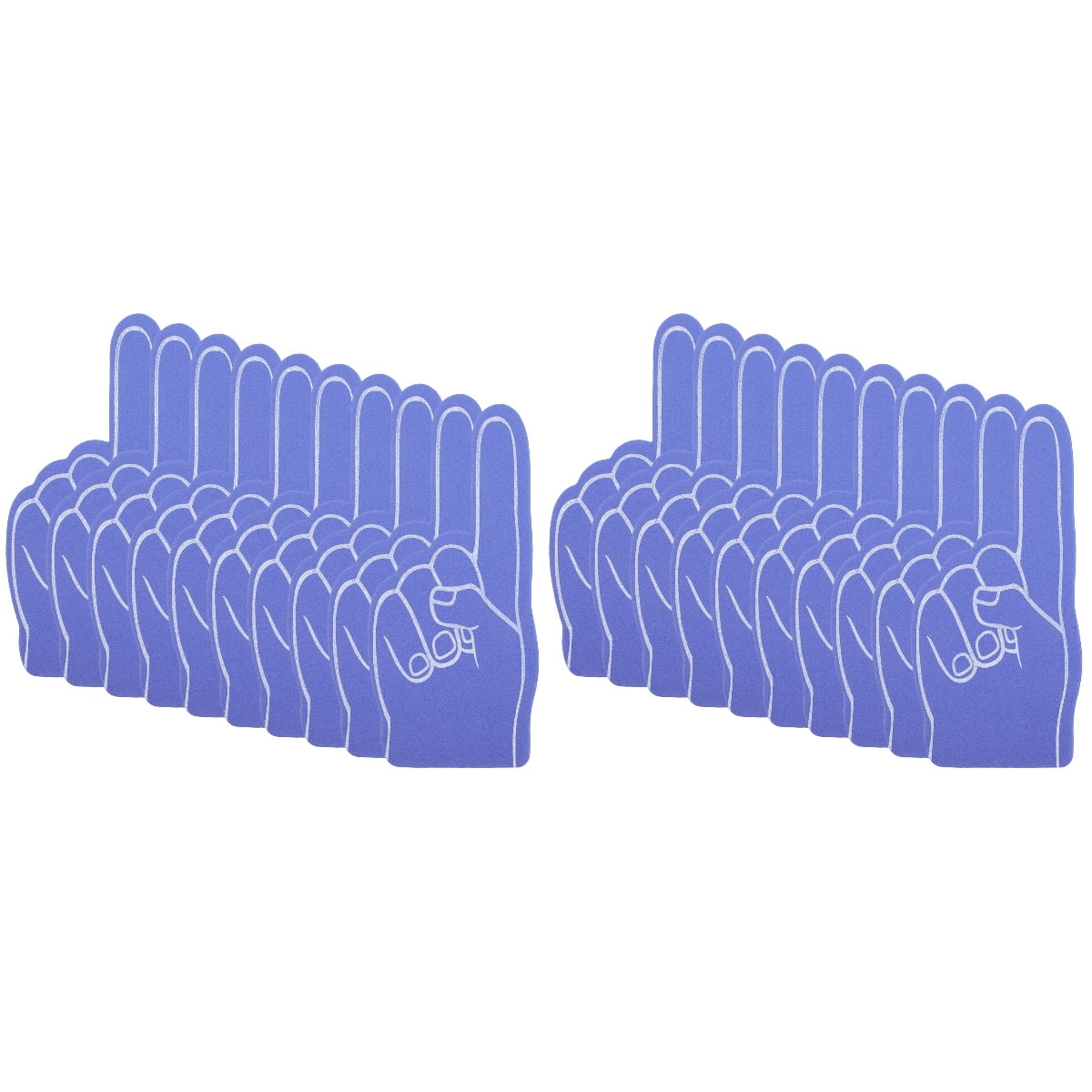 2 Pieces Foam Hands for Kids Blue Floor Fan Cheerleading Child Baby ...