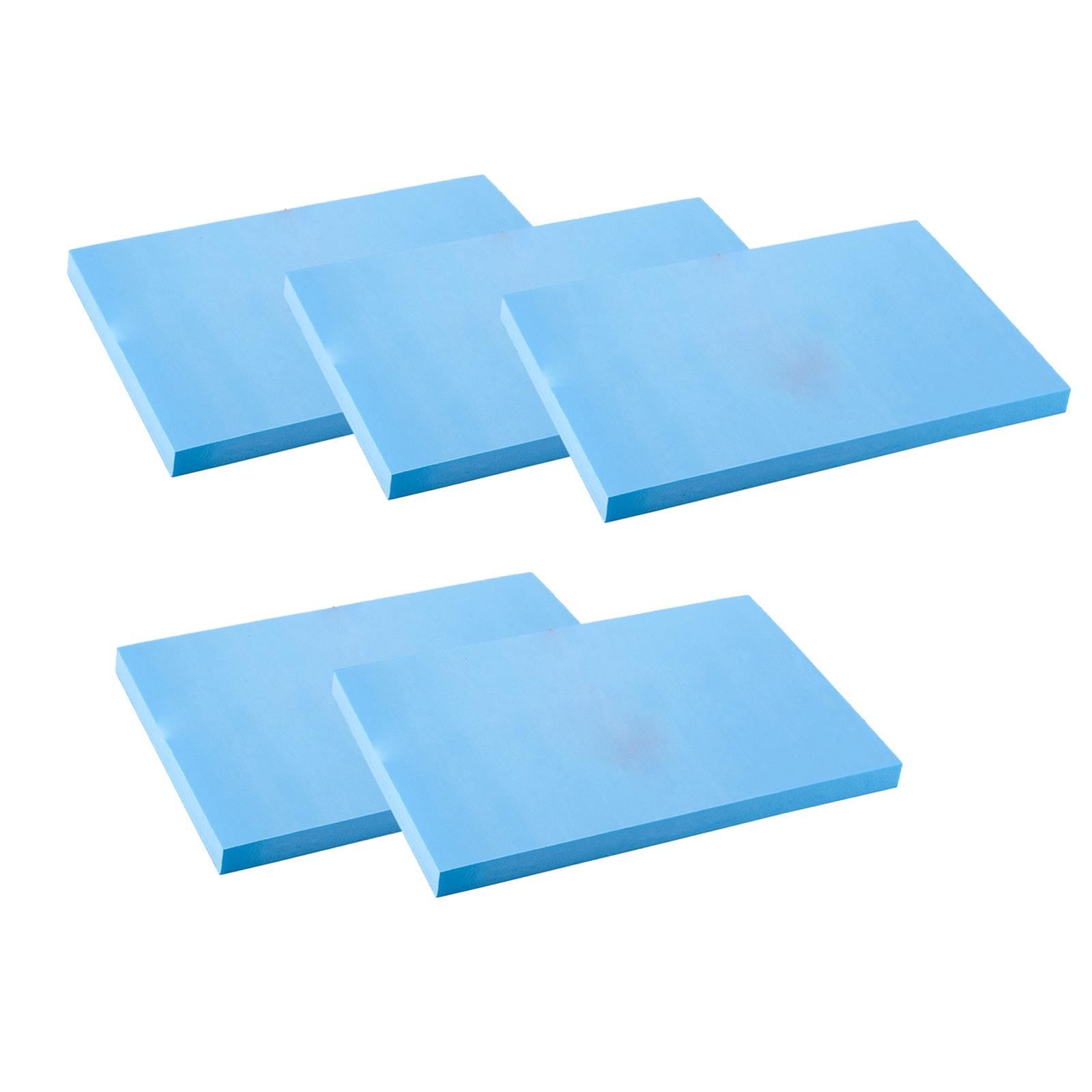 2 Pieces Foam Slab Sheet DIY Material Rectangle Model Diorama Base Foam ...