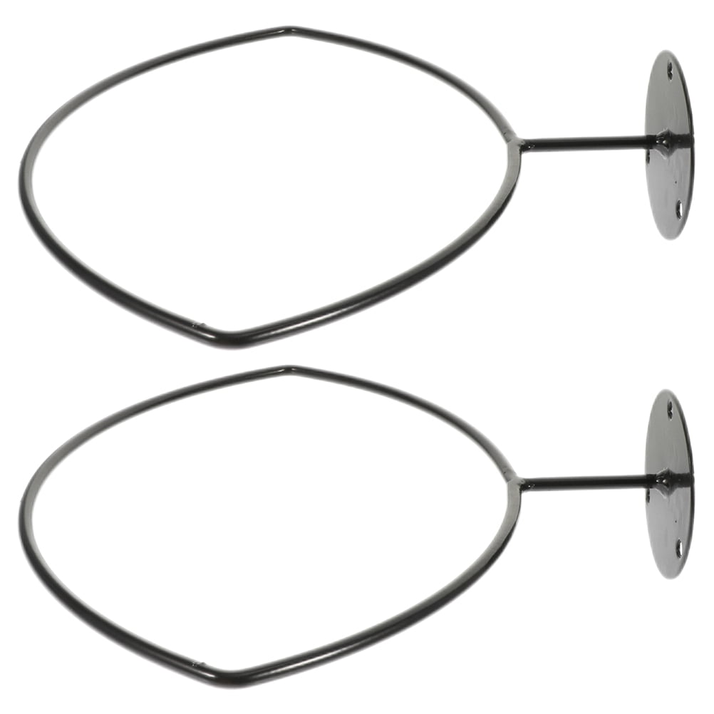 2 Pieces Football Stand Heavy Duty Clothes Rack Rugby Wall Fitness ...