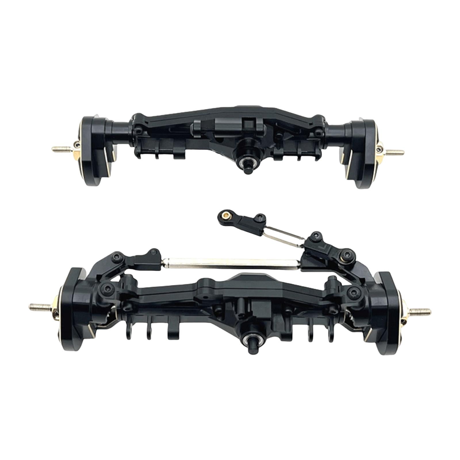 2 Pieces Front Rear Axle RC Car Part Vehicle Assembly CNC Machined ...