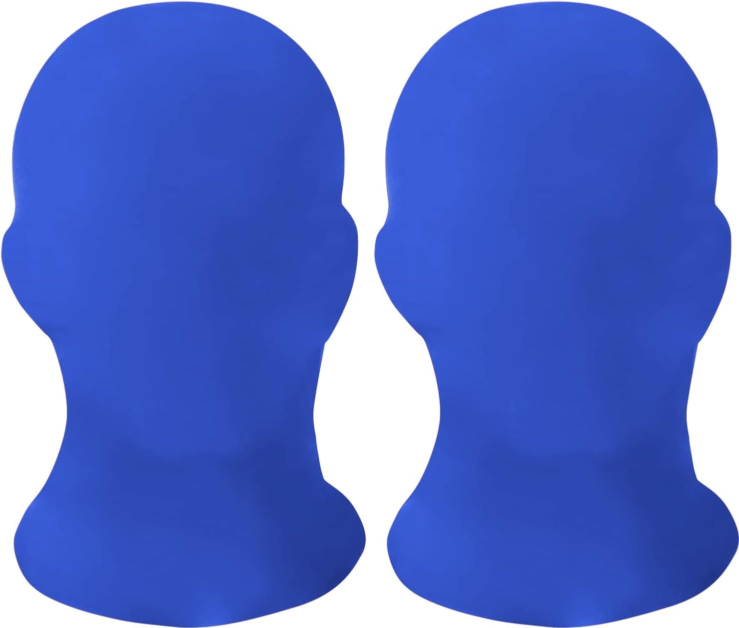 2 Pieces Full Face Mask, BW 2nd Skin Masks,Halloween Spandex Hood for ...