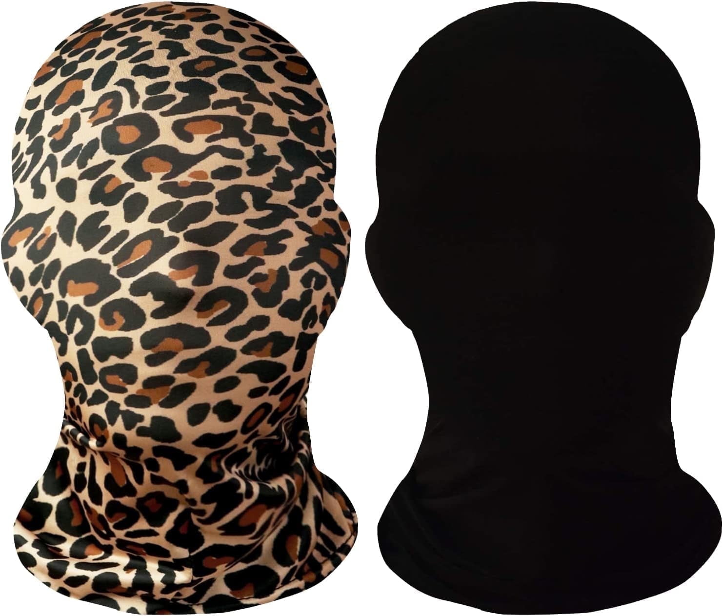 VZQI Breathable Full Face Mask Set – 2-Pack Stretchy & Lightweight for ...