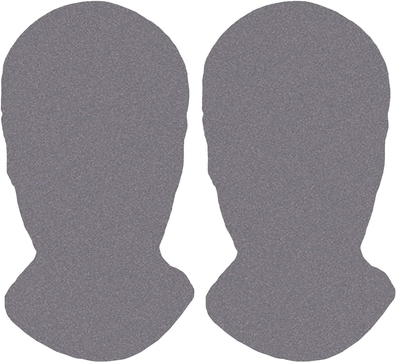 2 Pieces Full Face Mask, BW 2nd Skin Masks,Halloween Spandex Hood for ...