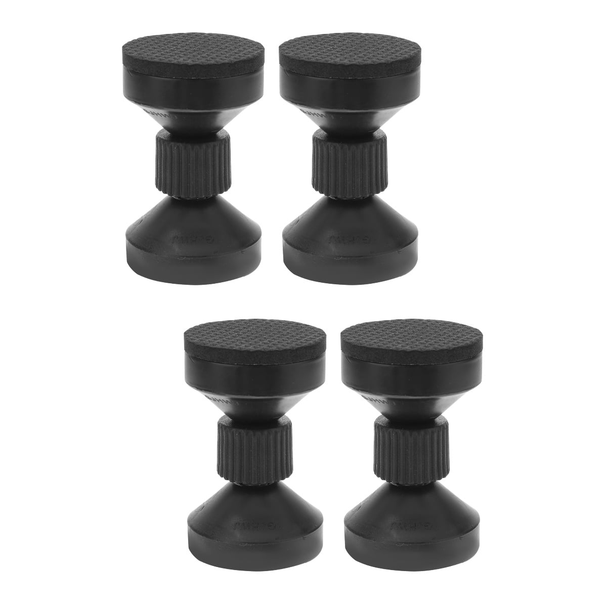 2 Pieces Furniture Fall Preventer Bed Stoppers Frame Frames Black ...