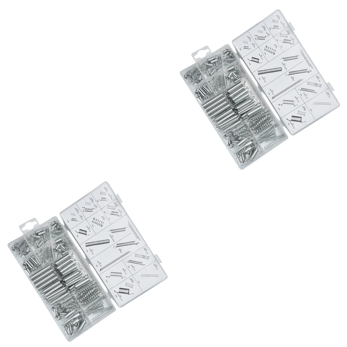2 Pieces Galvanized Spring Flexible Springs Pressure - Walmart.com