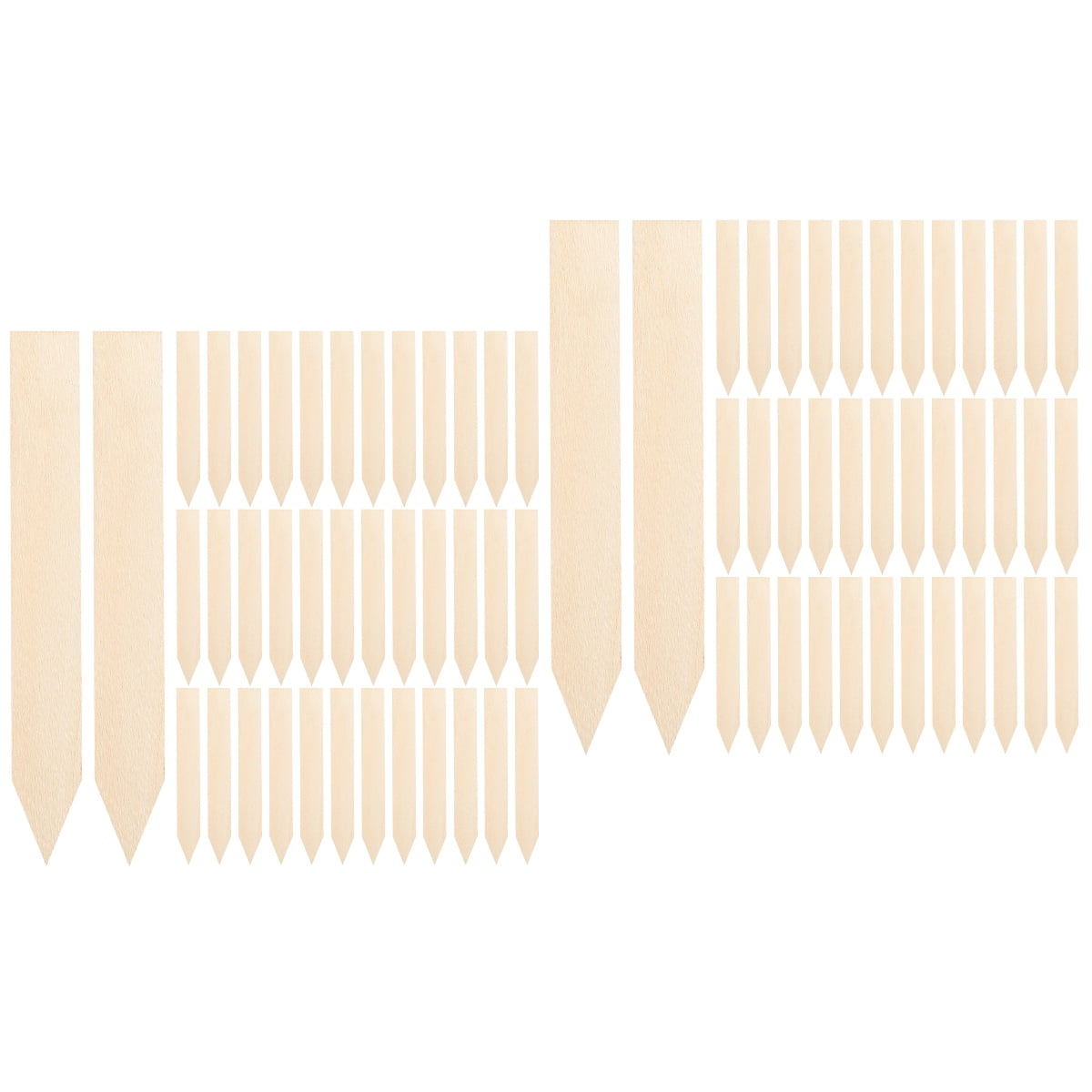 2 Pieces Garden Sign Gardening Plant Labels Classification Markers ...