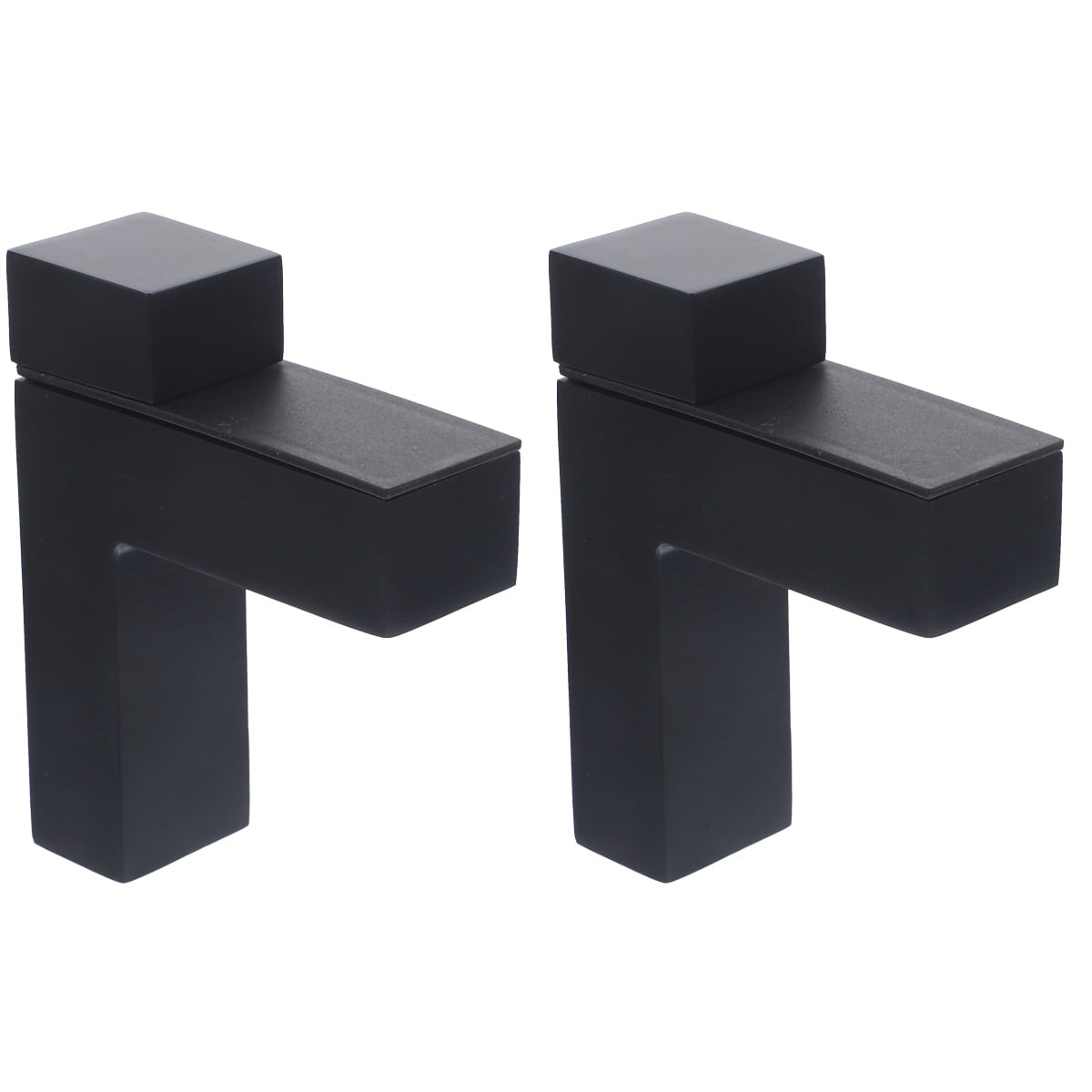 2 Pieces Glass Clip Mirror Mirrors Clamps Hanger Shelves Hooks Holder ...