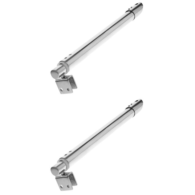 2 Pieces Glass Door Pull Rod Frameless Shower Support Bar Mounting ...