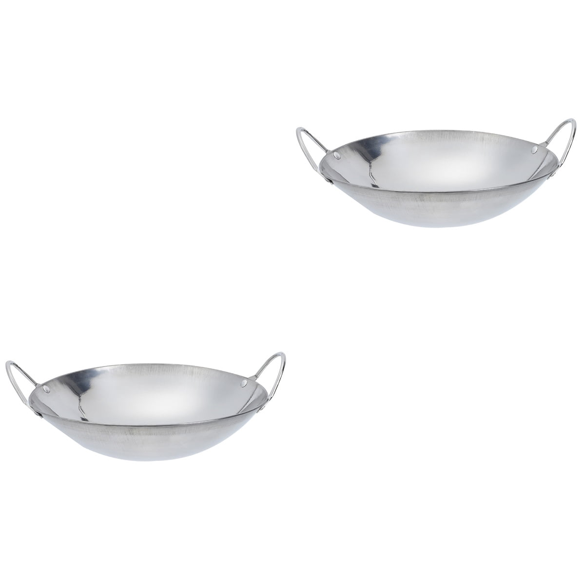 2 Pieces Griddle Chaffing Dishes Nonstick Cookware Small Cooking Pots ...